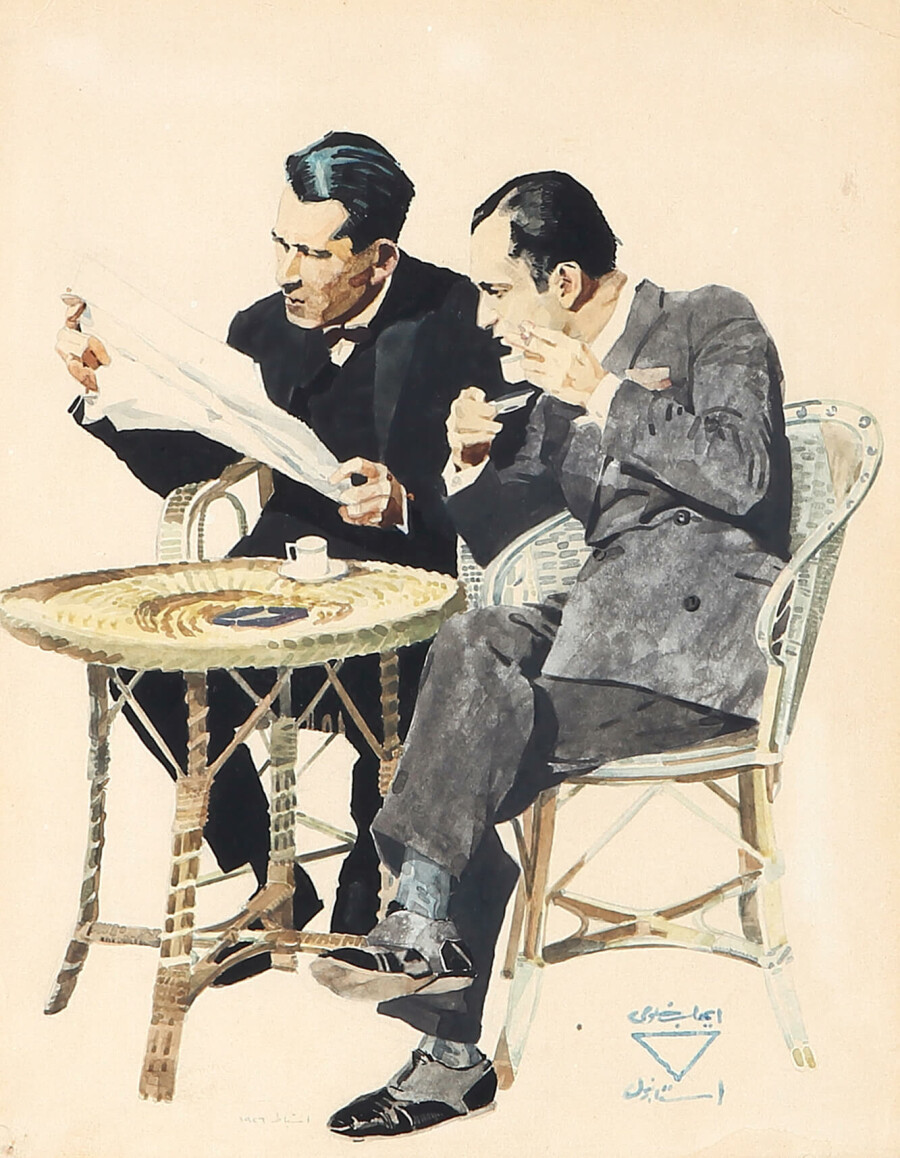 İhap Hulusi Görey: Afiş sanatının ustası - Artam Antik A.Ş. Müzayede