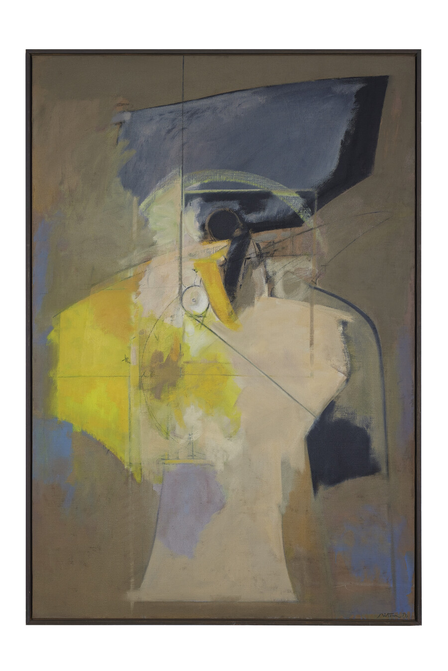 Albert Bitran’ın soyut dünyasına yolculuk - Artam Antik A.Ş. Müzayede