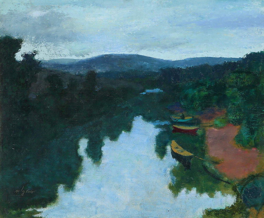 Nuri İyem ve “Liman” sergisi - Artam Antik A.Ş. Müzayede