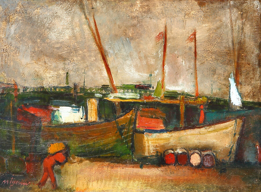 Nuri İyem ve “Liman” sergisi - Artam Antik A.Ş. Müzayede