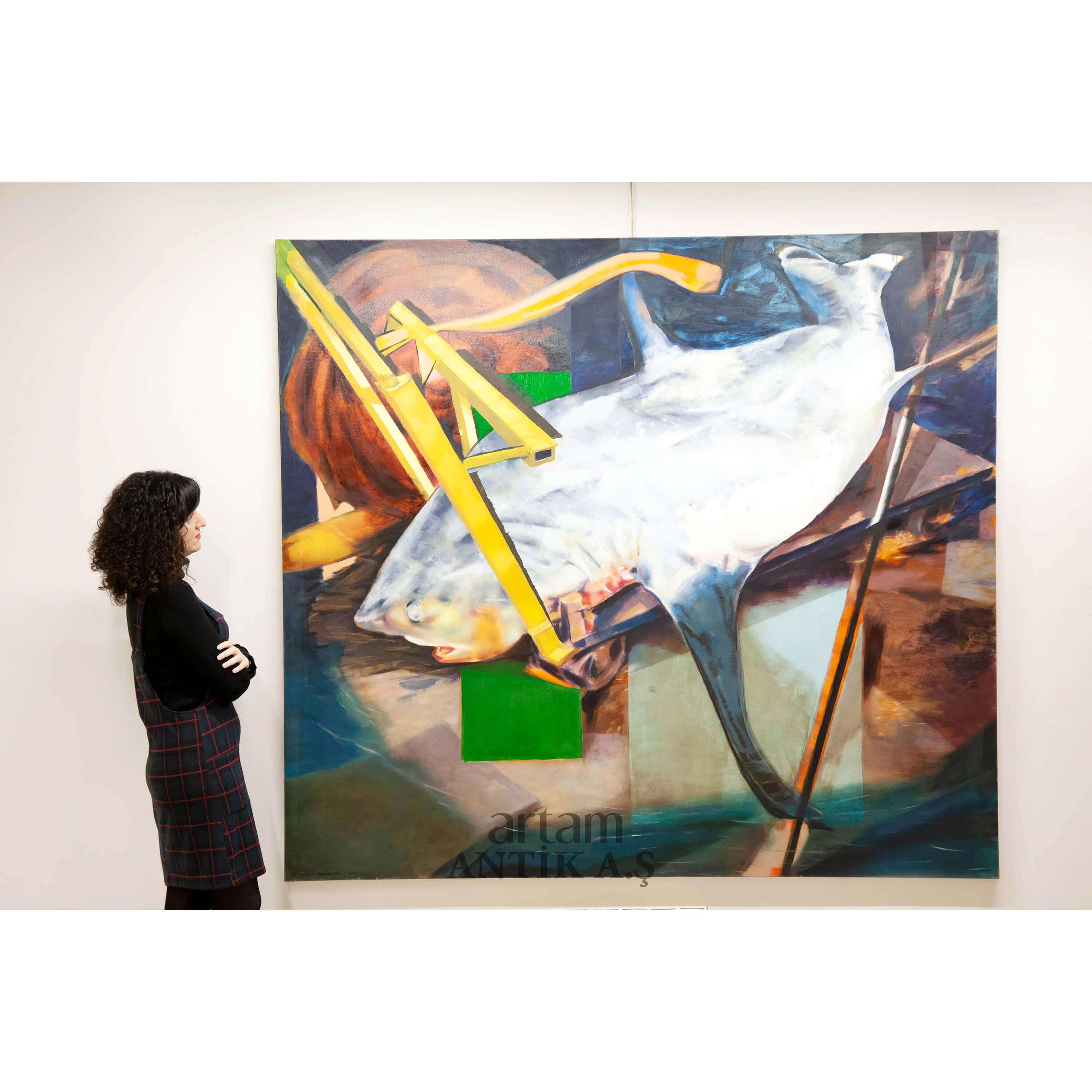 Temür Köran (1960) "İçerisi ve Dışarısı" - Artam Antik A.Ş. Müzayede