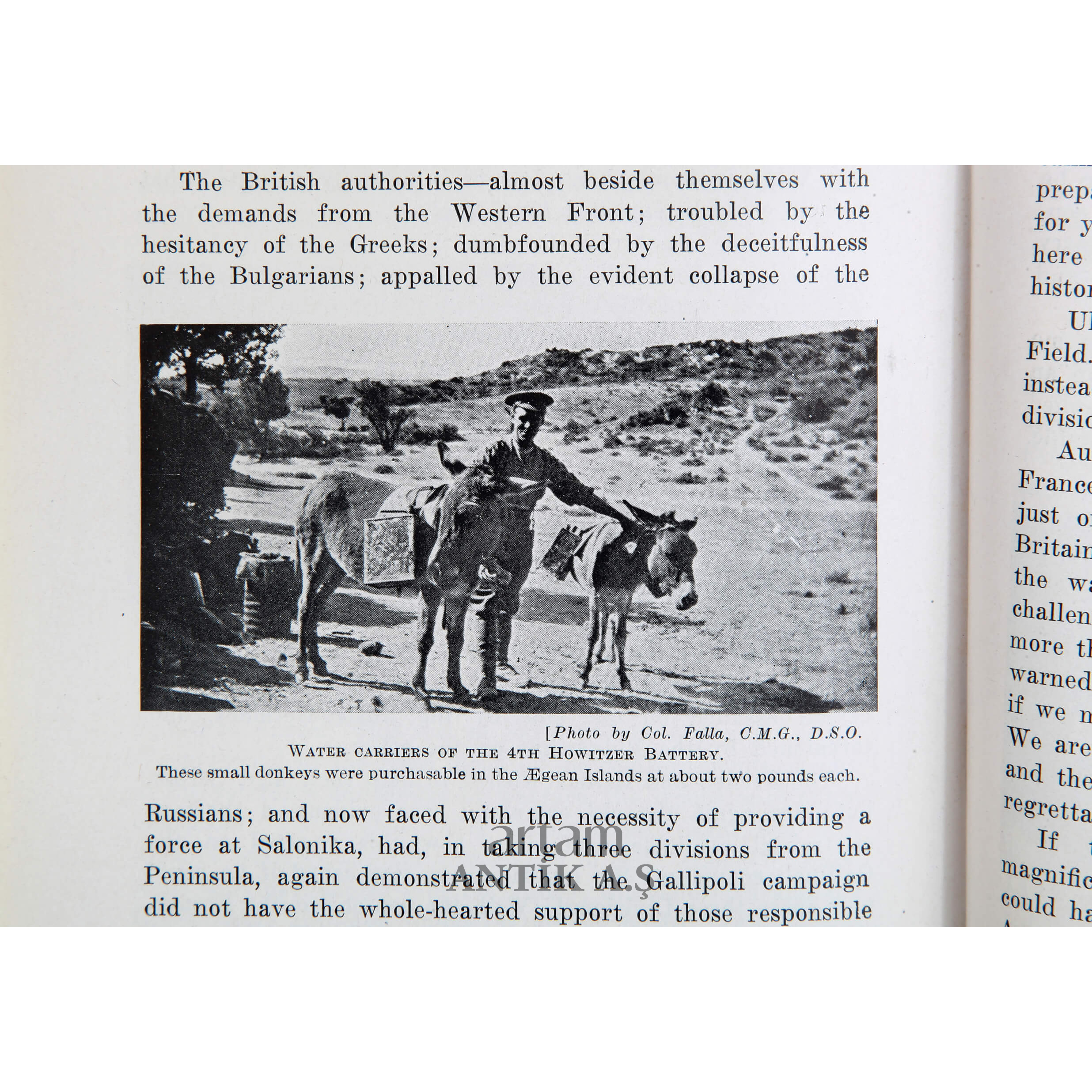 WAITE, MAJOR FRED The New Zealanders at Gallipoli. - Artam Antik A.Ş ...