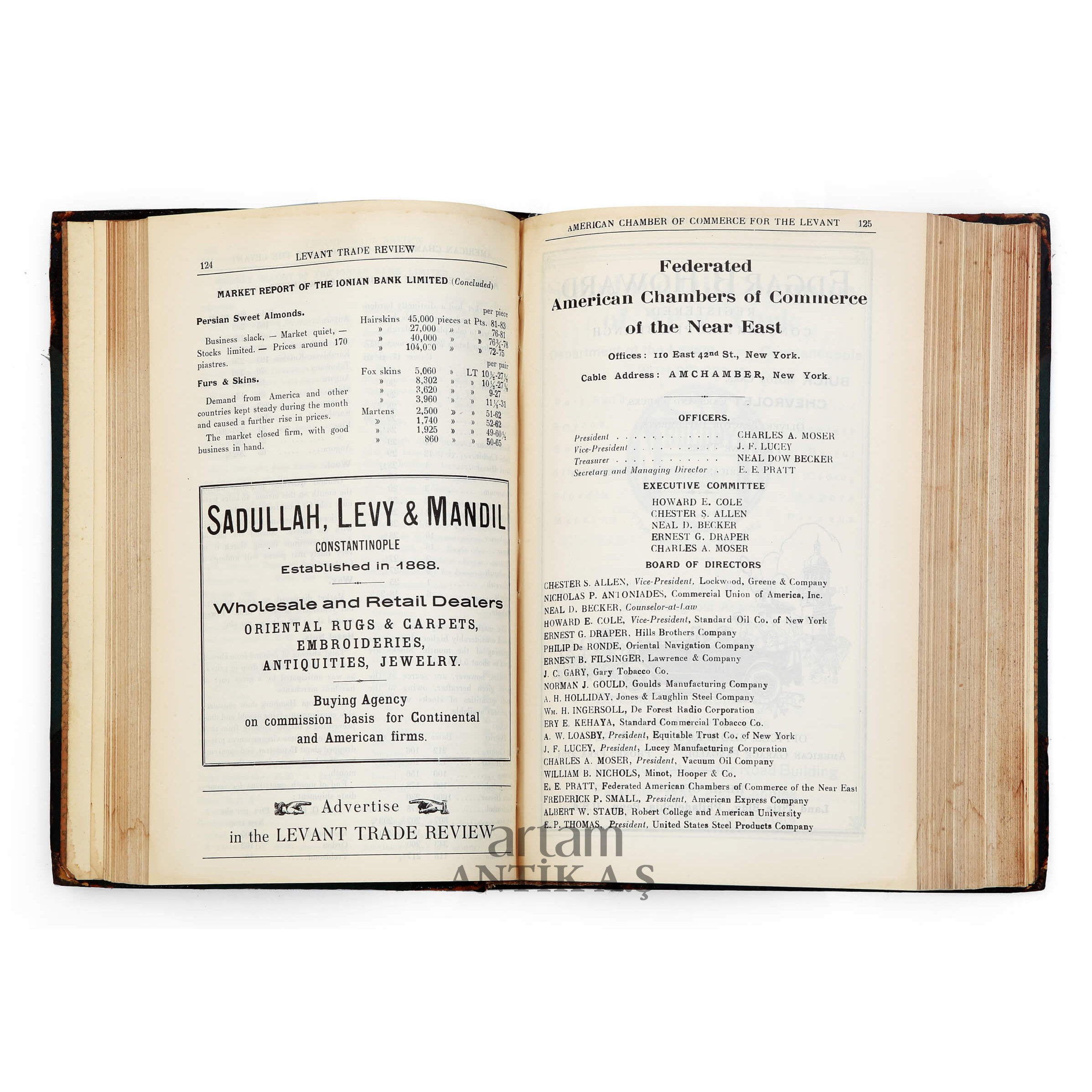 THE LEVANT TRADE REVIEW 1927 The Levant Trade Review. Vol XV January ...