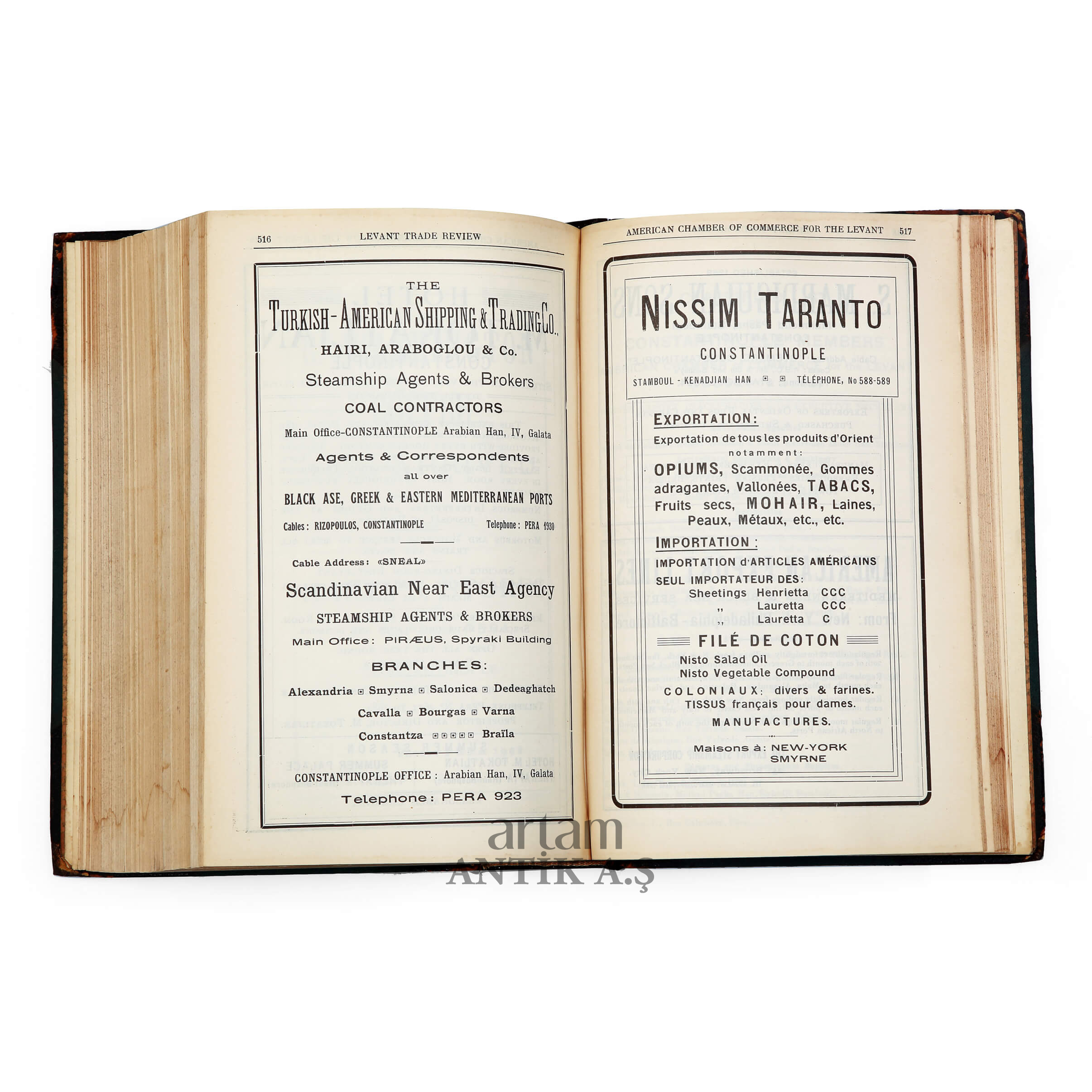 THE LEVANT TRADE REVIEW 1927 The Levant Trade Review. Vol XV January ...