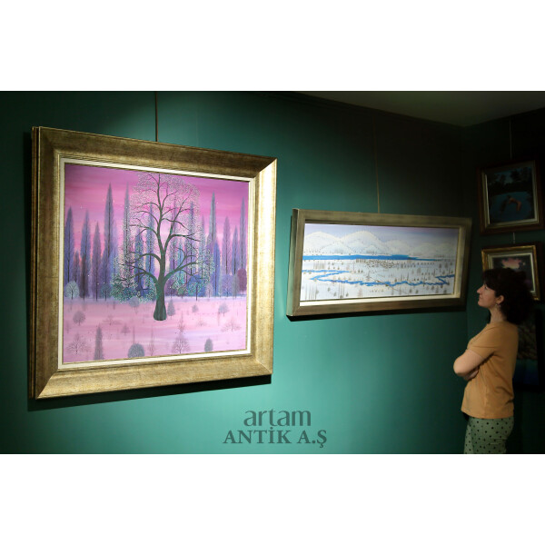 Bayram Gümüş (1960) "Ağaç" - Artam Antik A.Ş. Müzayede