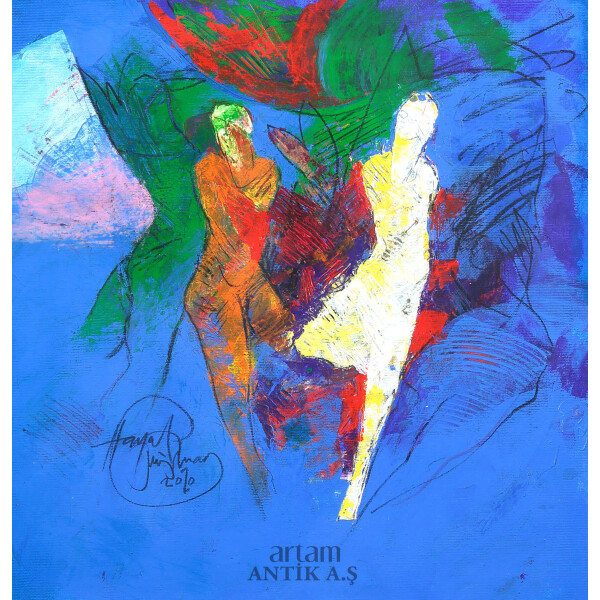 Hayati Misman (1945) Figüratif - Artam Antik A.Ş. Müzayede