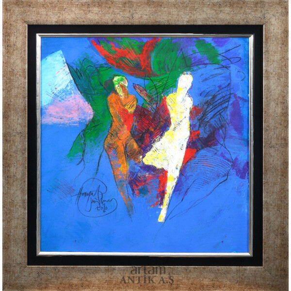 Hayati Misman (1945) Figüratif - Artam Antik A.Ş. Müzayede