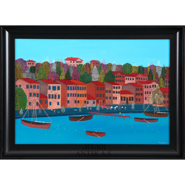 Bayram Gümüş (1960) Peyzaj - Artam Antik A.Ş. Müzayede