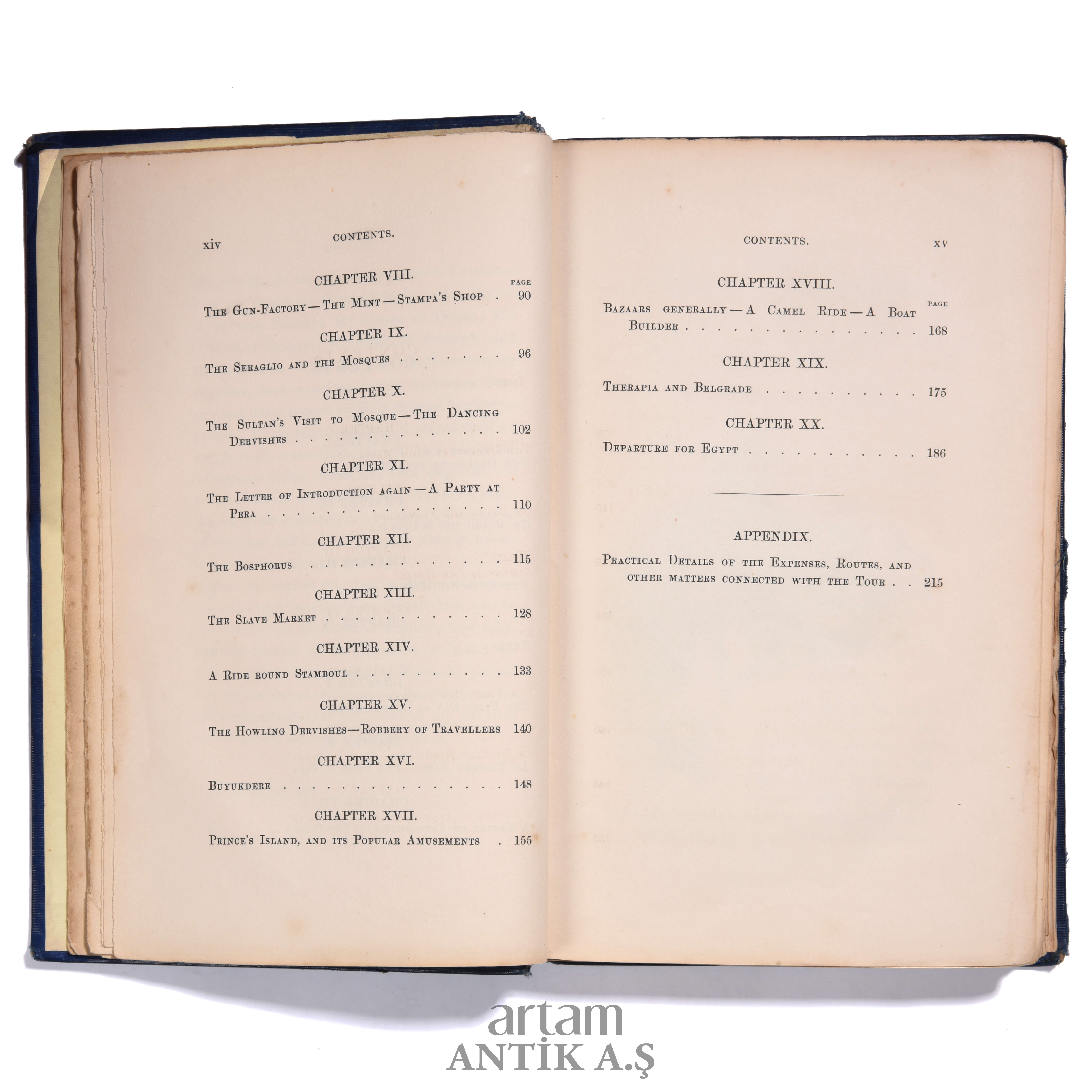 SMITH, ALBERT [RICHARD] A month at Constantinople. - Artam Antik A.Ş ...