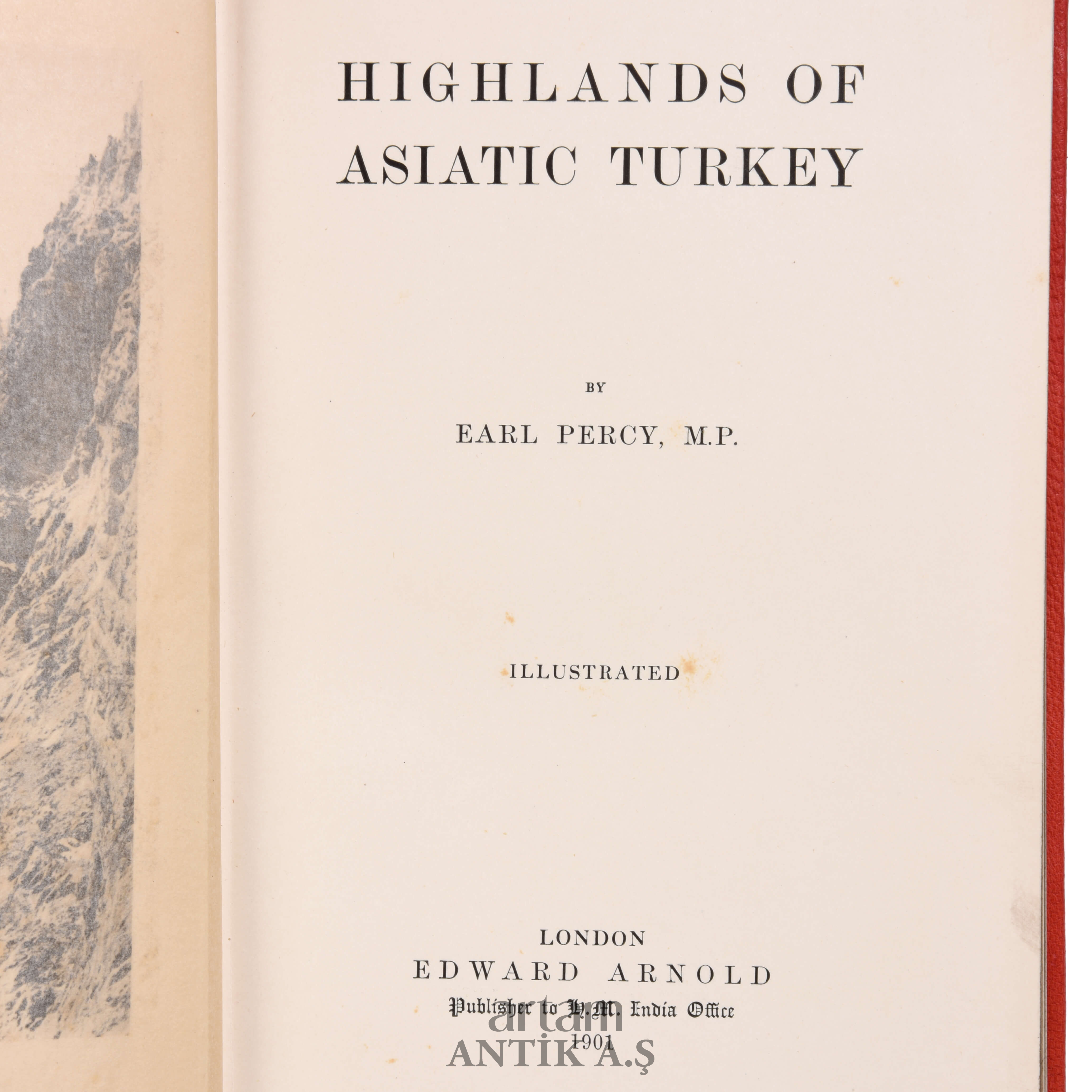 PERCY, [HENRY ALGERNON GEORGE], Percy Kontu, Lord Warkworh EARL PERCY ...