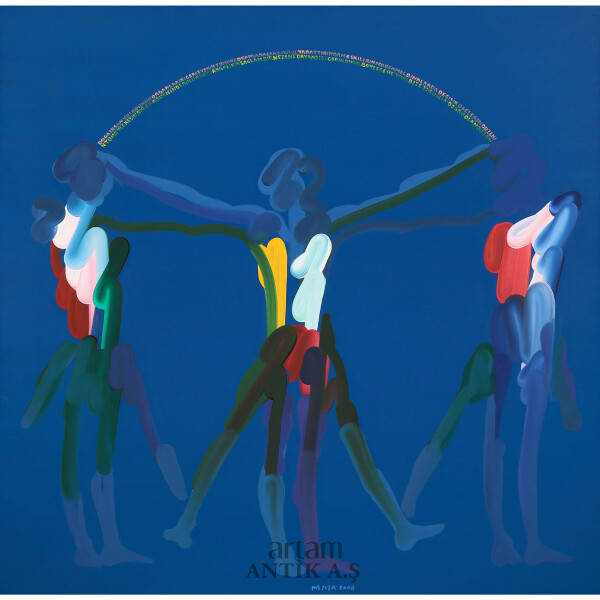 Mustafa Ata (1945) "Vla" - Artam Antik A.Ş. Müzayede