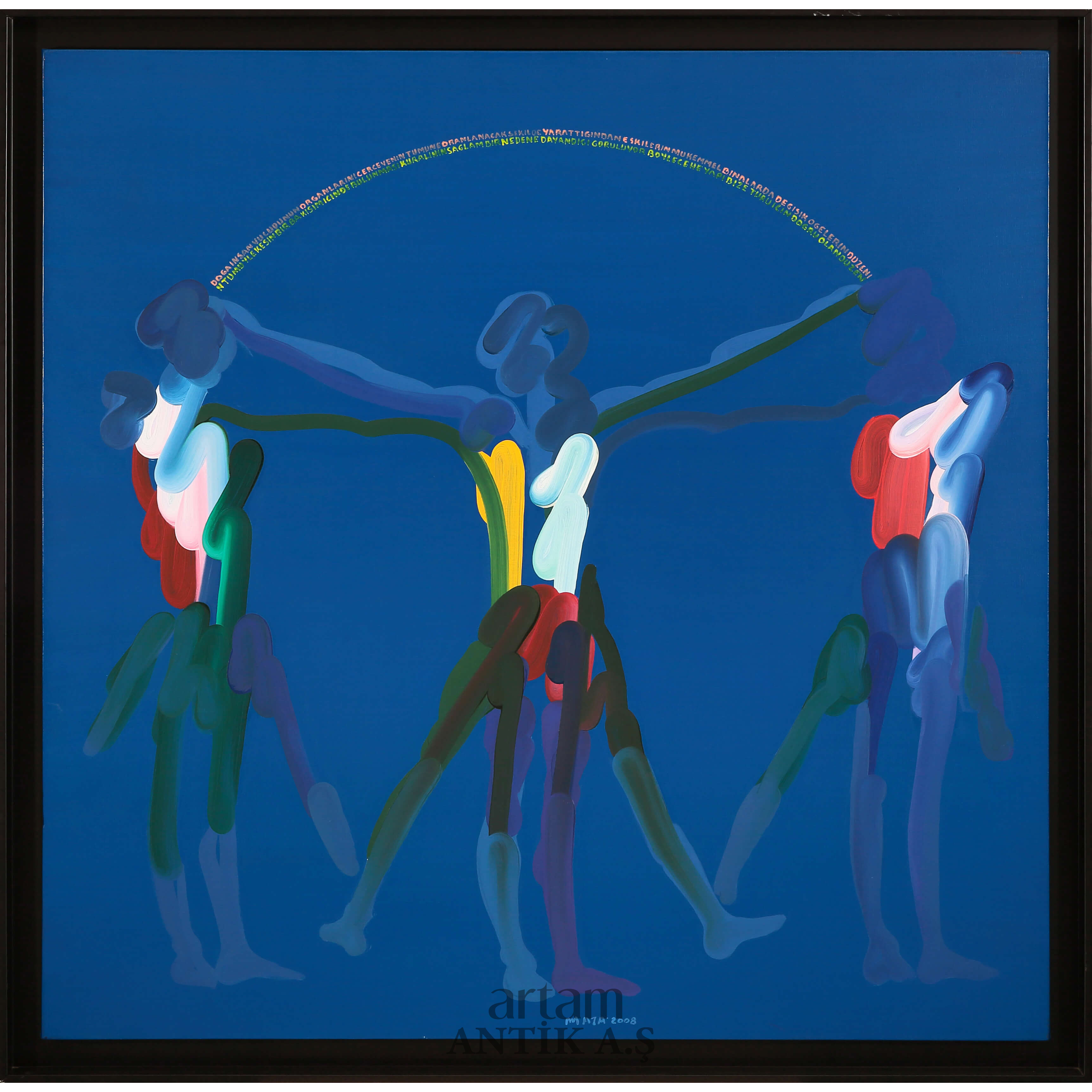 Mustafa Ata (1945) "Vla" - Artam Antik A.Ş. Müzayede