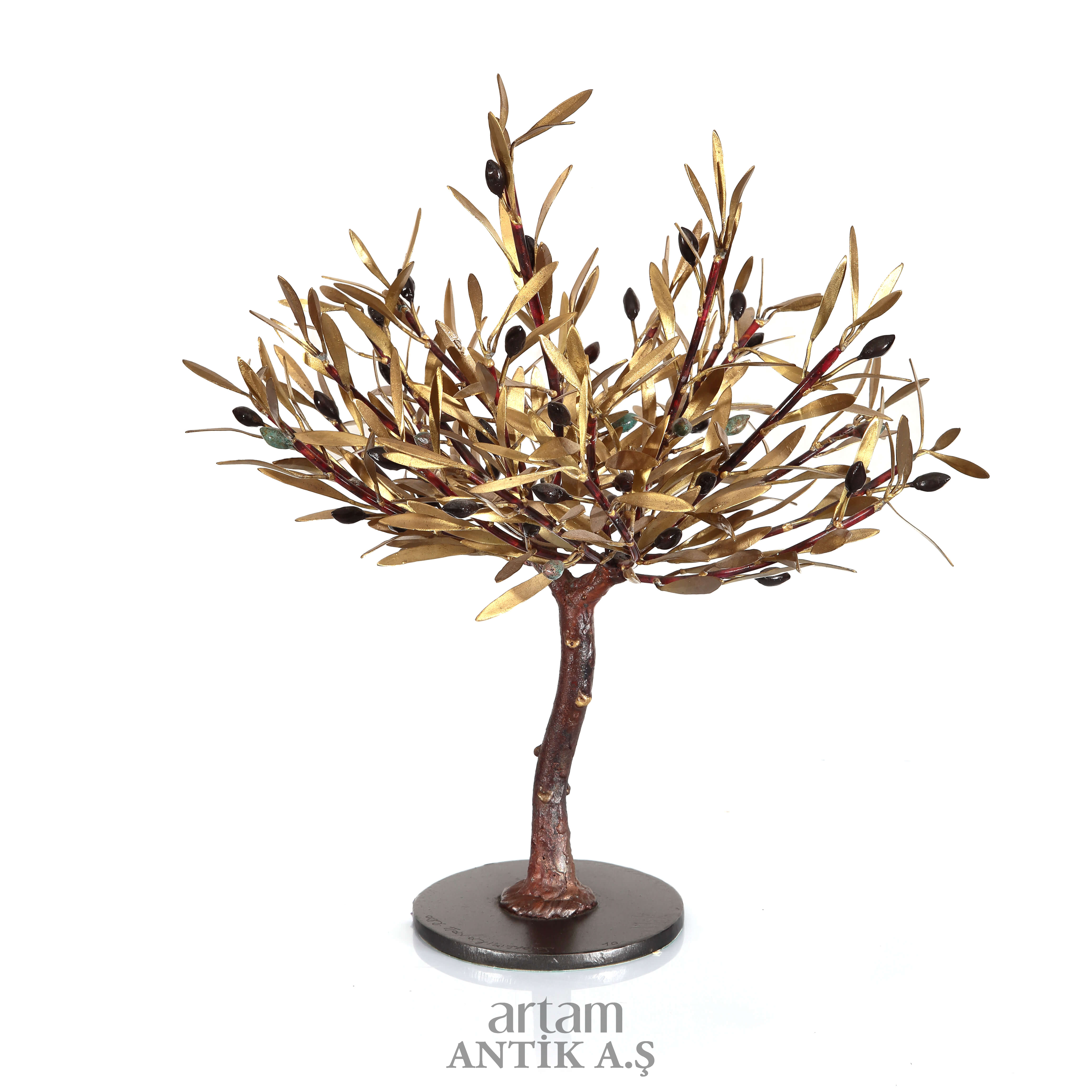 Angelos Panayiotidis (1950) "Zeytin Ağacı" - Artam Antik A.Ş. Müzayede