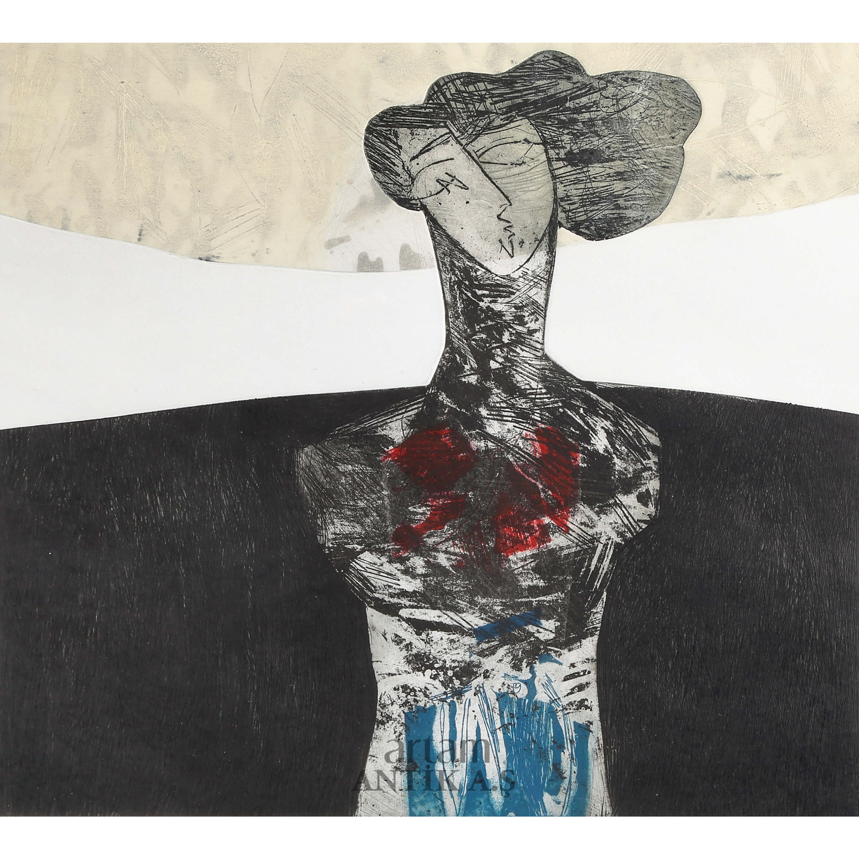 Hayati Misman (1945) Figüratif - Artam Antik A.Ş. Müzayede