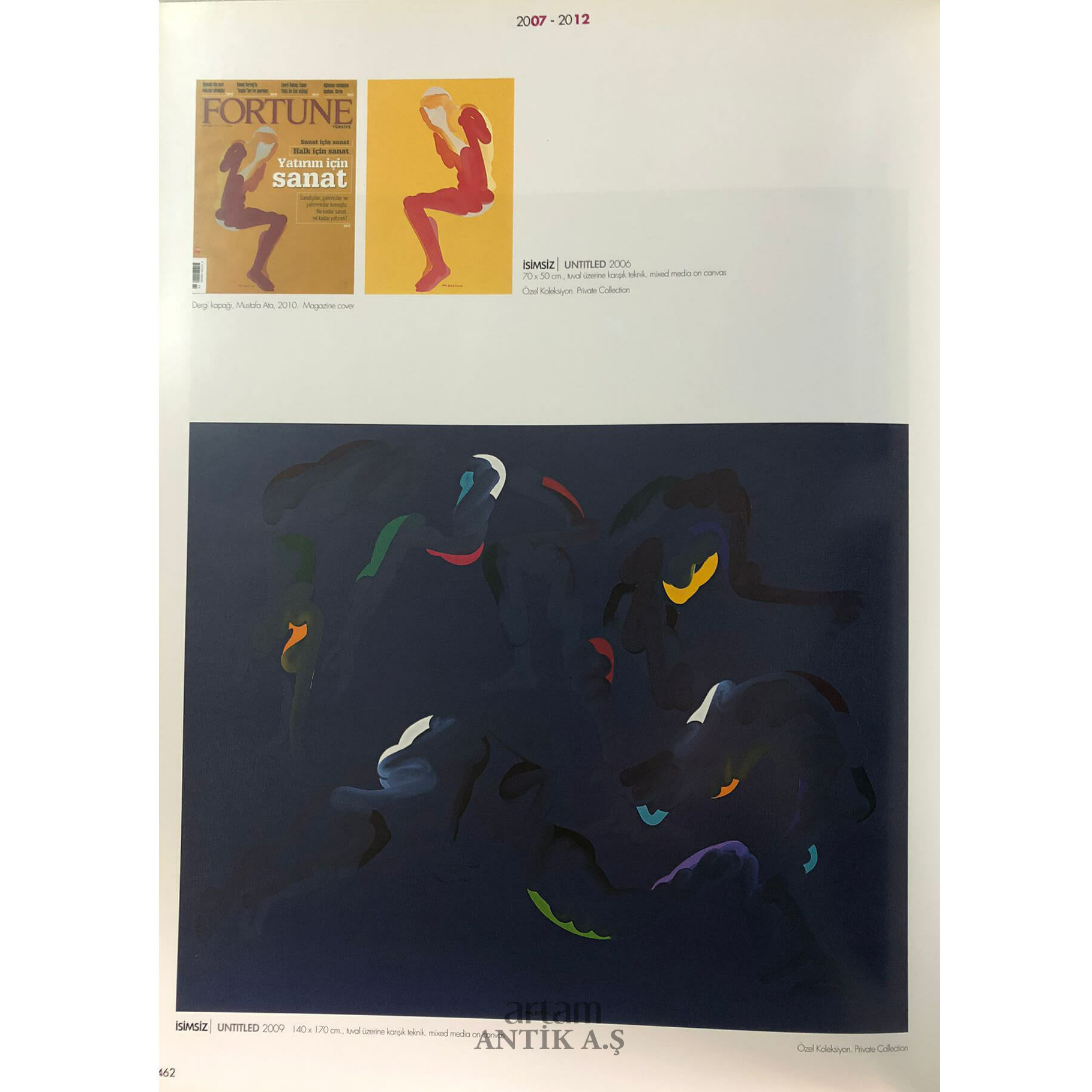 Mustafa Ata (1945) Figüratif - Artam Antik A.Ş. Müzayede