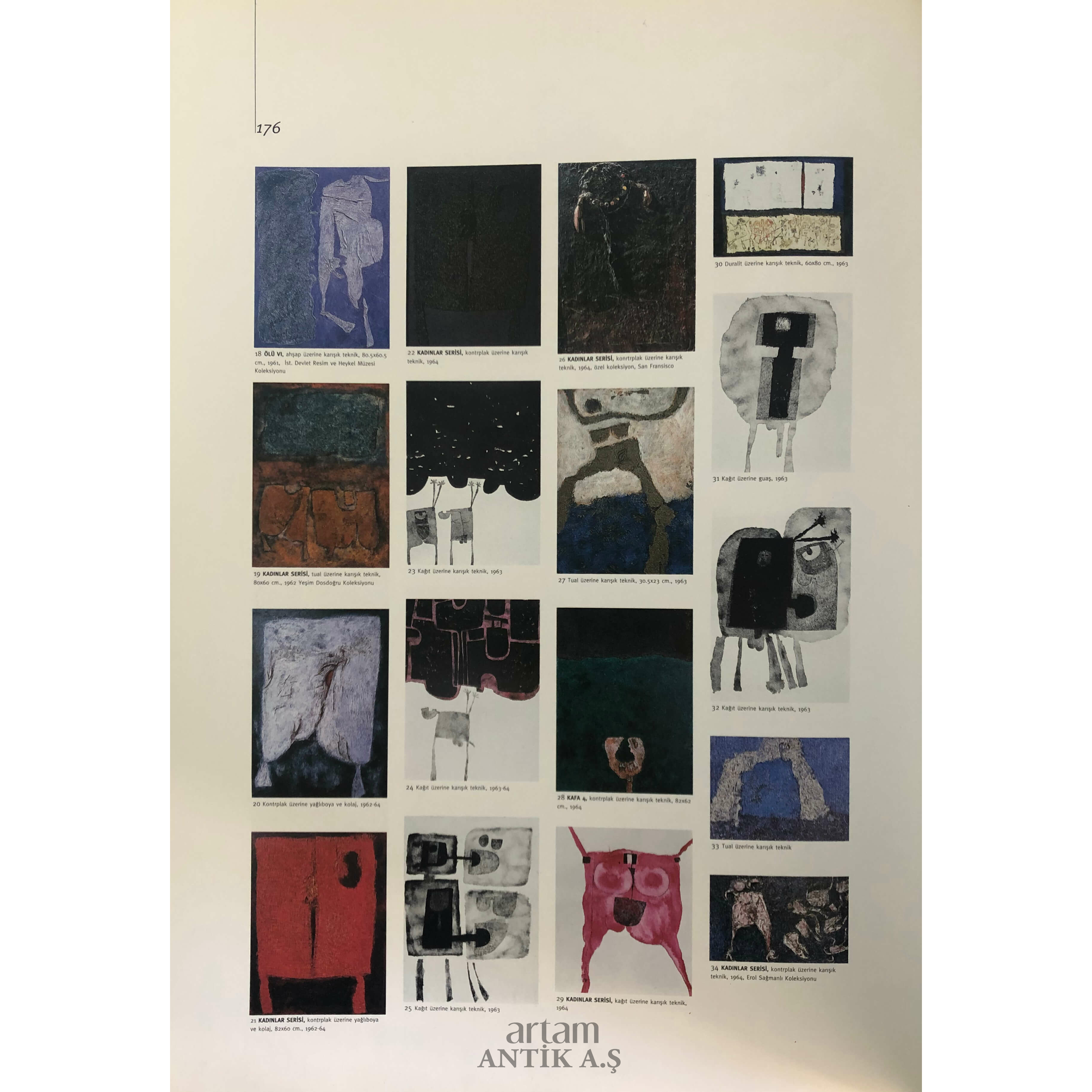 Erol Akyavaş (1932-1999) Untitled - Artam Antik A.Ş. Müzayede