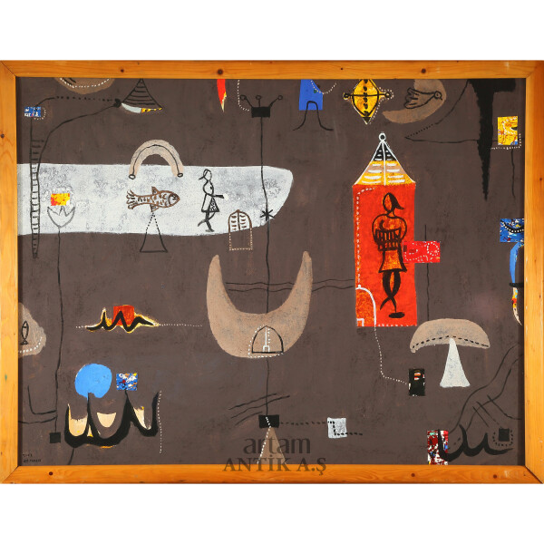 Ali Atmaca (1947) Untitled - Artam Antik A.Ş. Müzayede