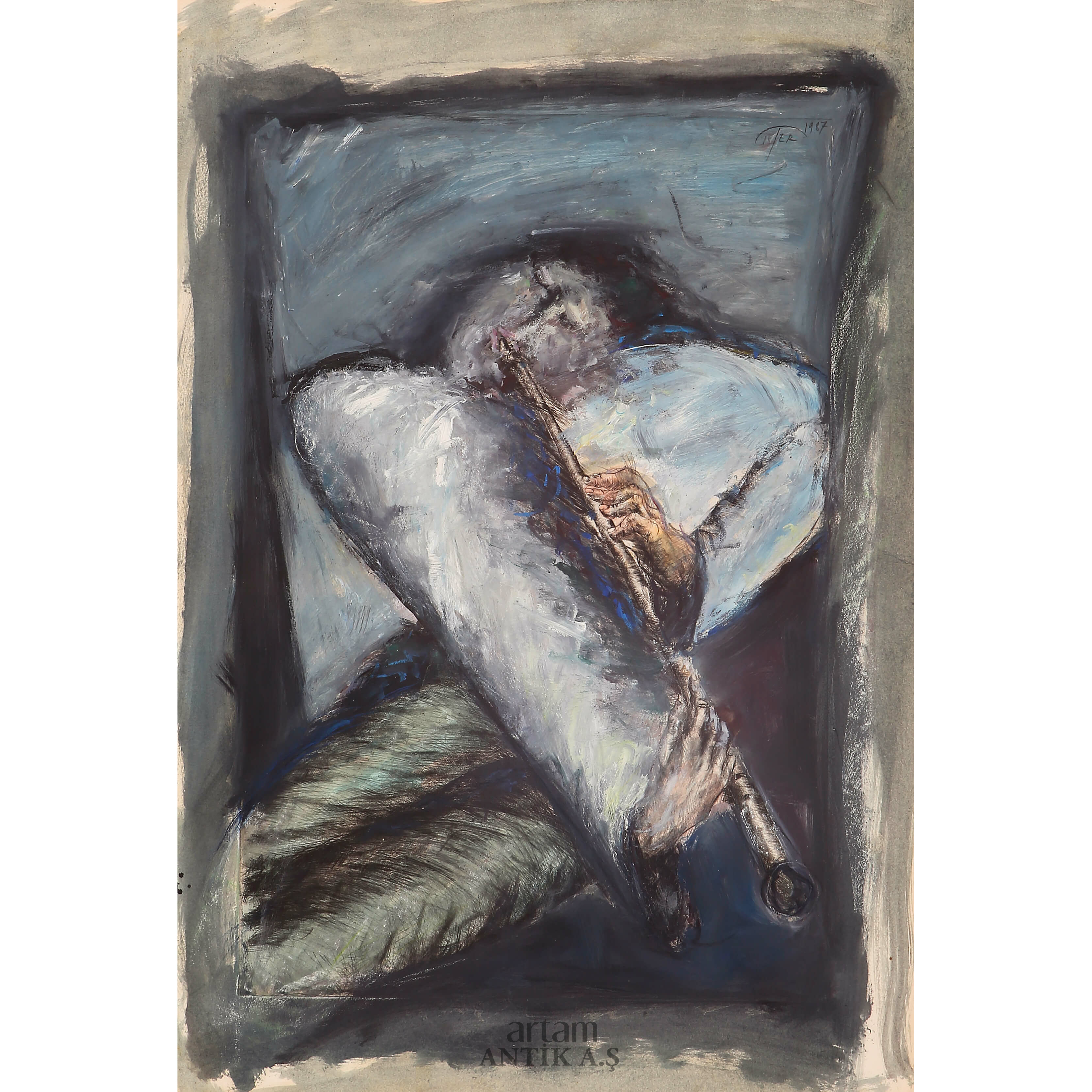 Hanefi Yeter (1947) Figüratif - Artam Antik A.Ş. Müzayede