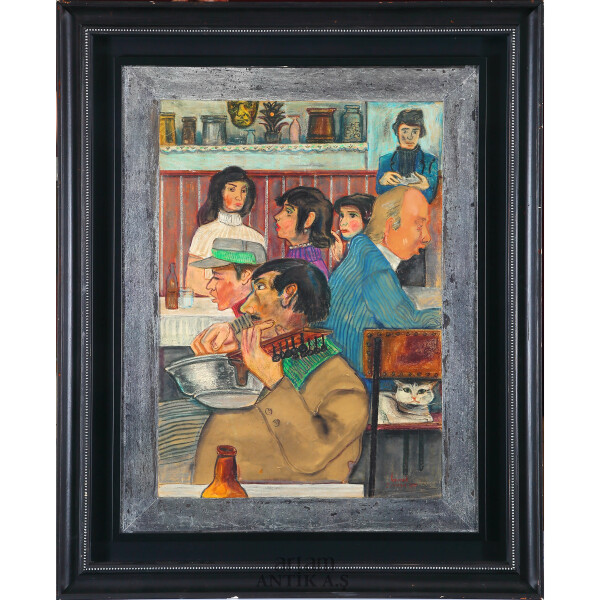 Cihat Burak (1915-1994) Figüratif - Artam Antik A.Ş. Müzayede