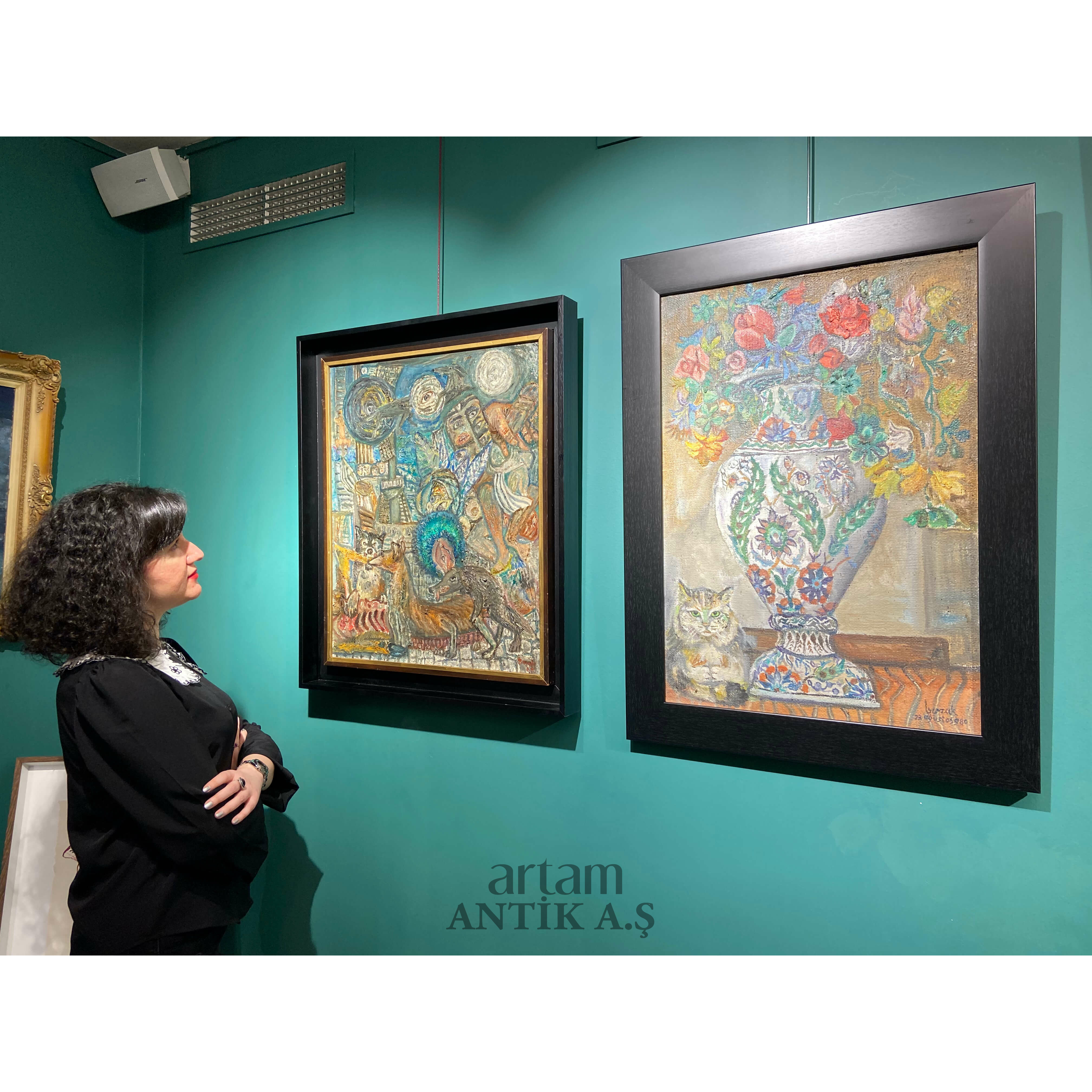 Cihat Burak (1915-1994) "Rüya" - Artam Antik A.Ş. Müzayede