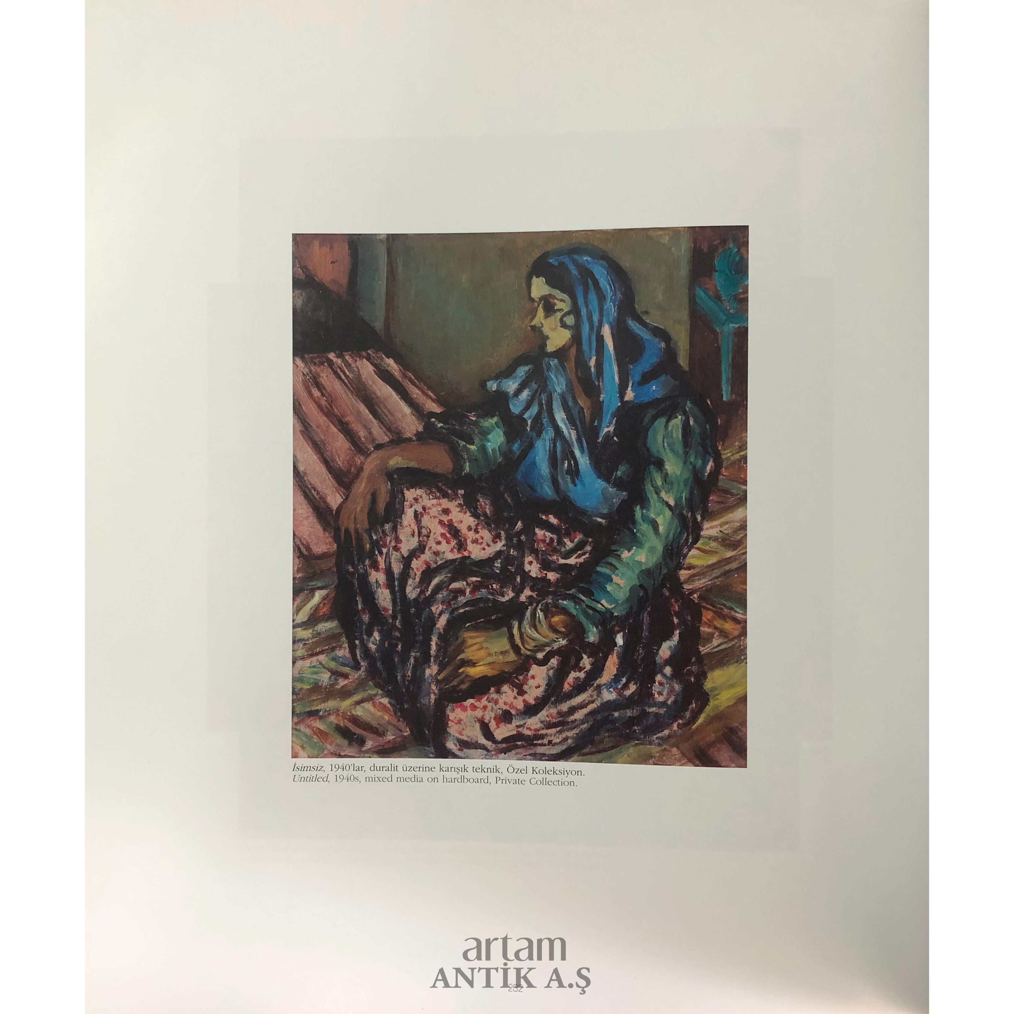 Fahrel Nissa Zeid (1901-1991) Figüratif - Artam Antik A.Ş. Müzayede
