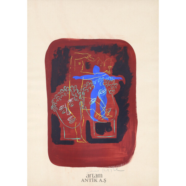 Marco Del Re (1950) Untitled - Artam Antik A.Ş. Müzayede