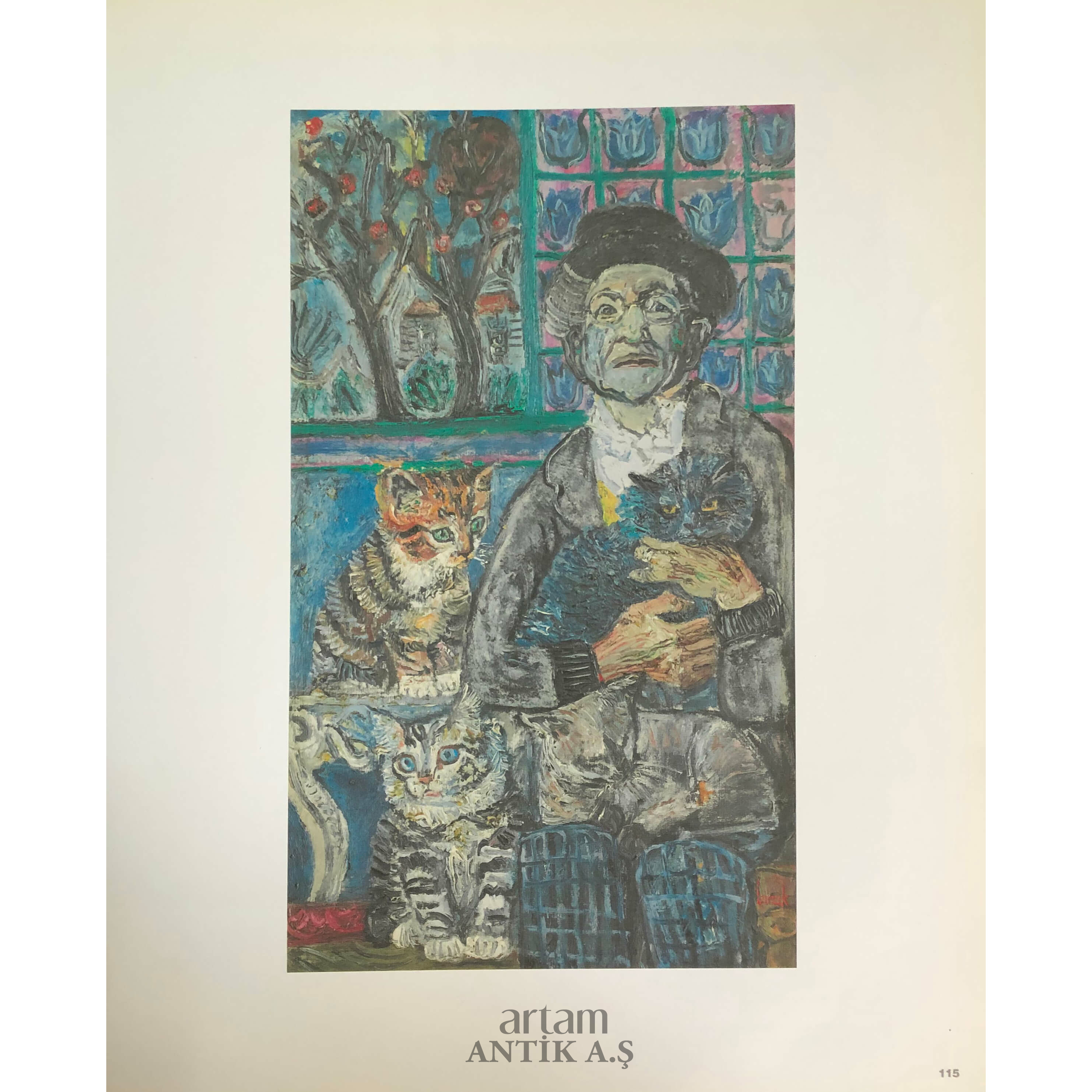 Cihat Burak (1915-1994) "Fransız Yazar Paul Léautaud ve Kediler ...