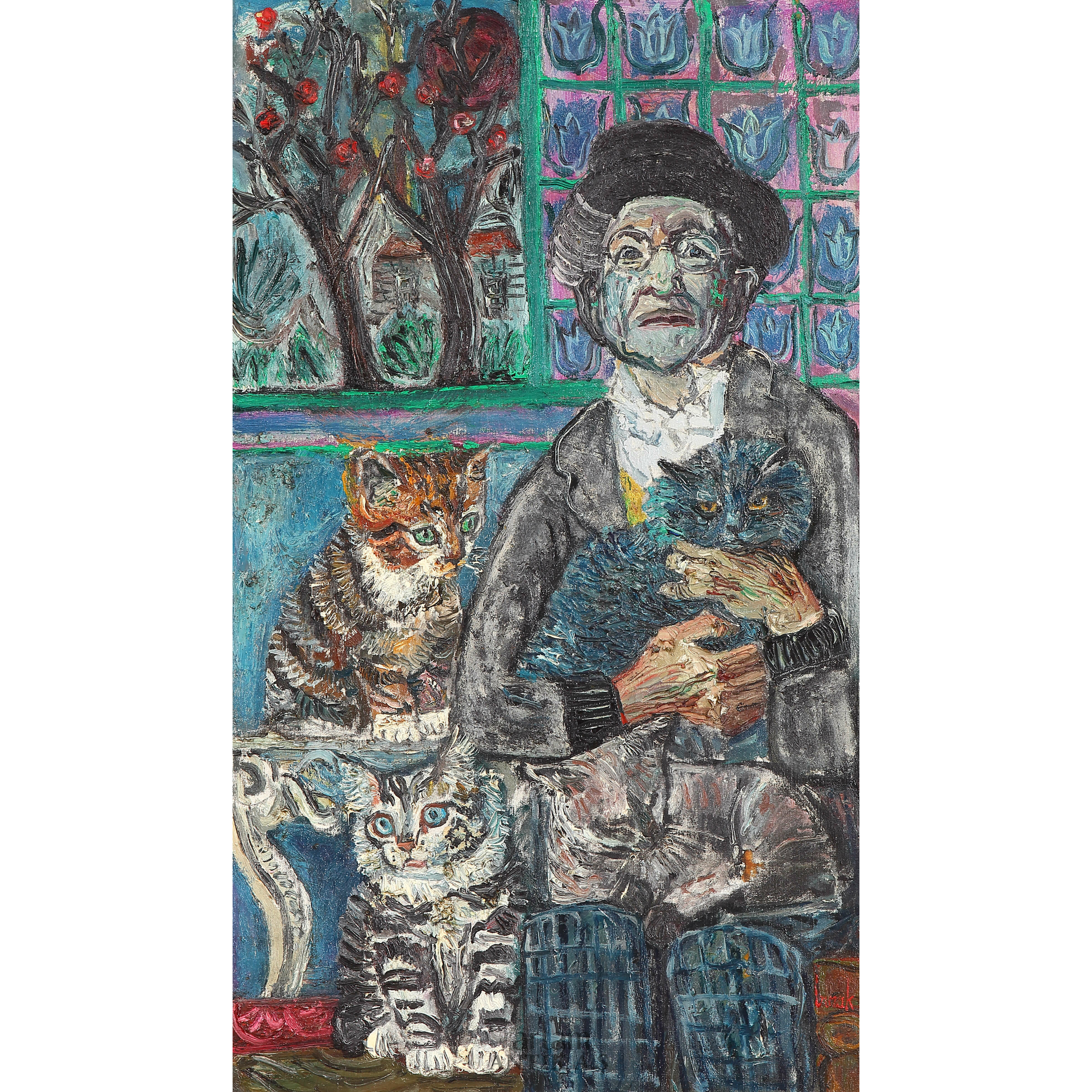 Cihat Burak (1915-1994) "Fransız Yazar Paul Léautaud ve Kediler ...