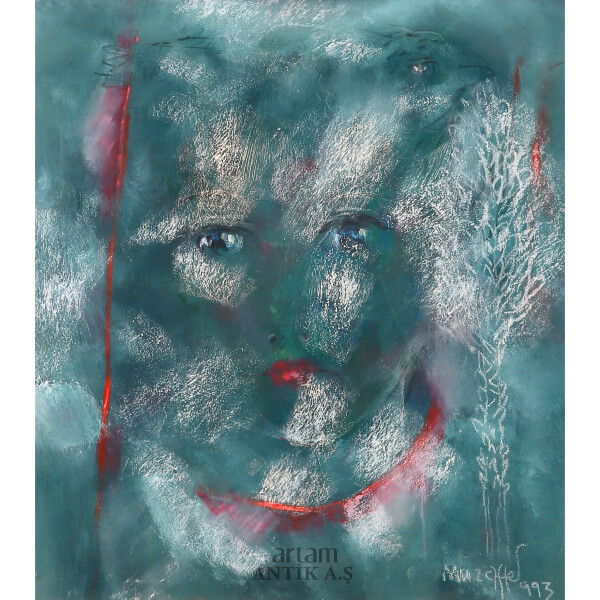 Muzaffer Akyol (1945) Portre - Artam Antik A.Ş. Müzayede