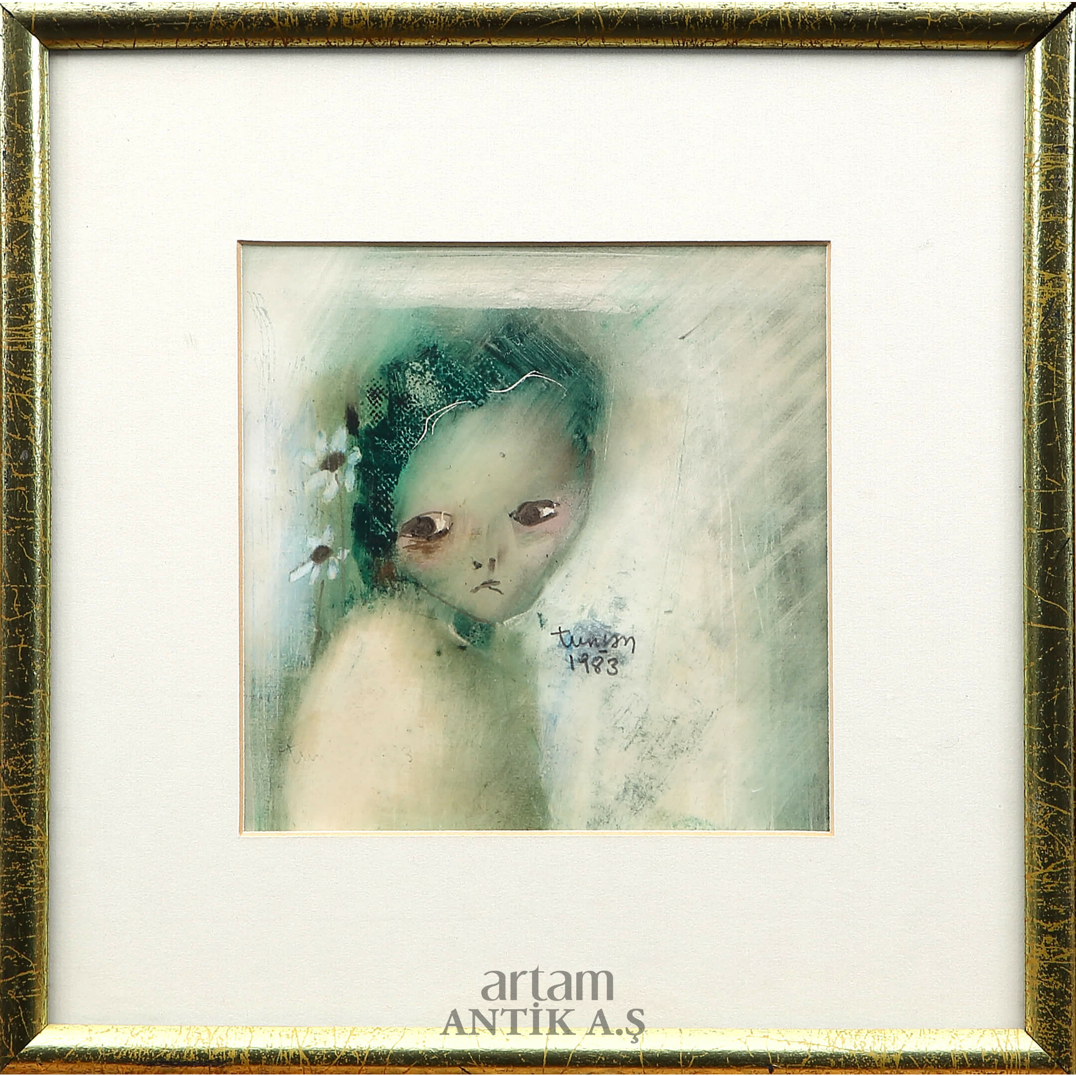 Tuncay Betil (1938-1988) Üç Adet - Artam Antik A.Ş. Müzayede