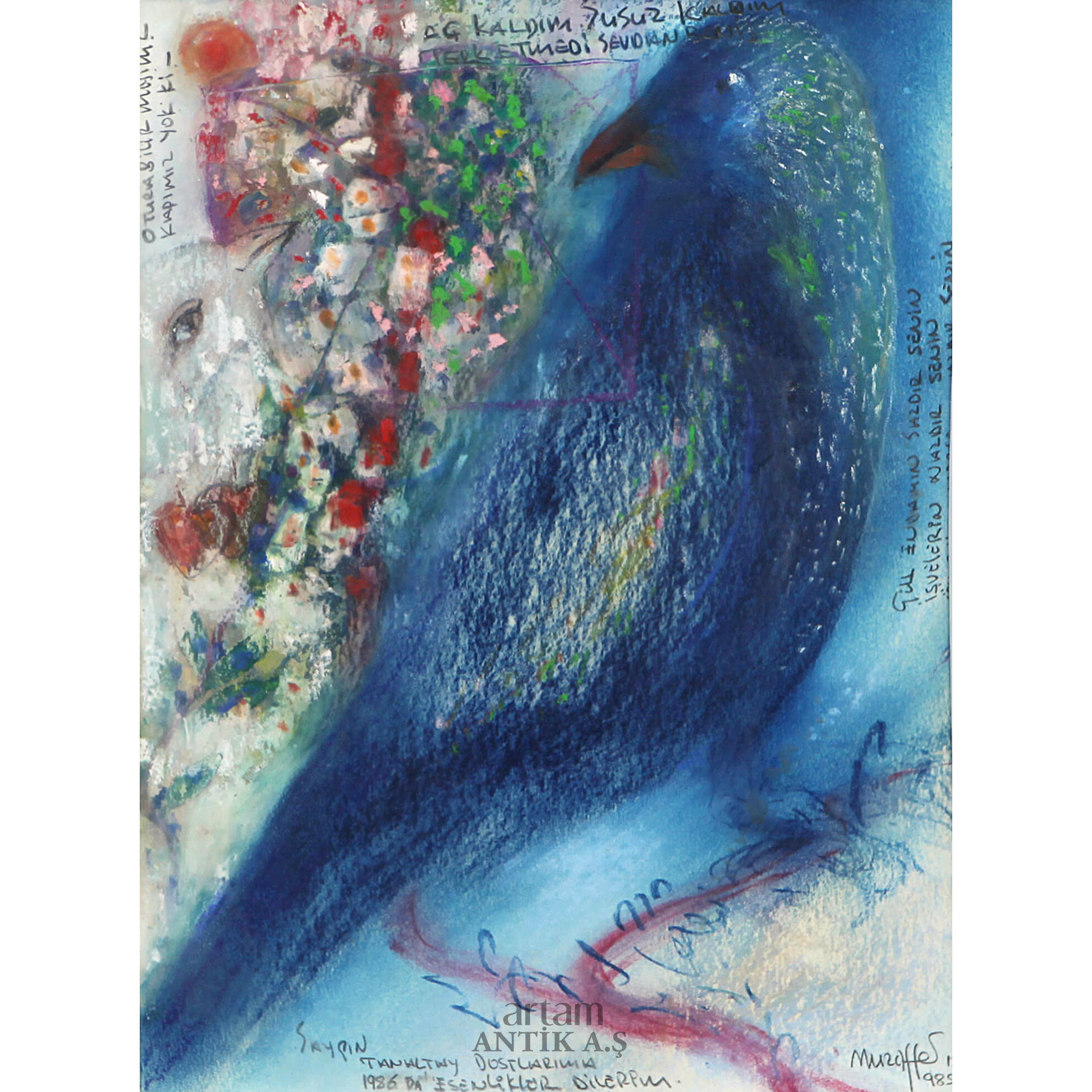 Muzaffer Akyol (1945) Figüratif - Artam Antik A.Ş. Müzayede