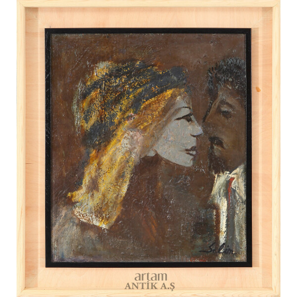 Selim Turan (1915-1994) Figüratif - Artam Antik A.Ş. Müzayede