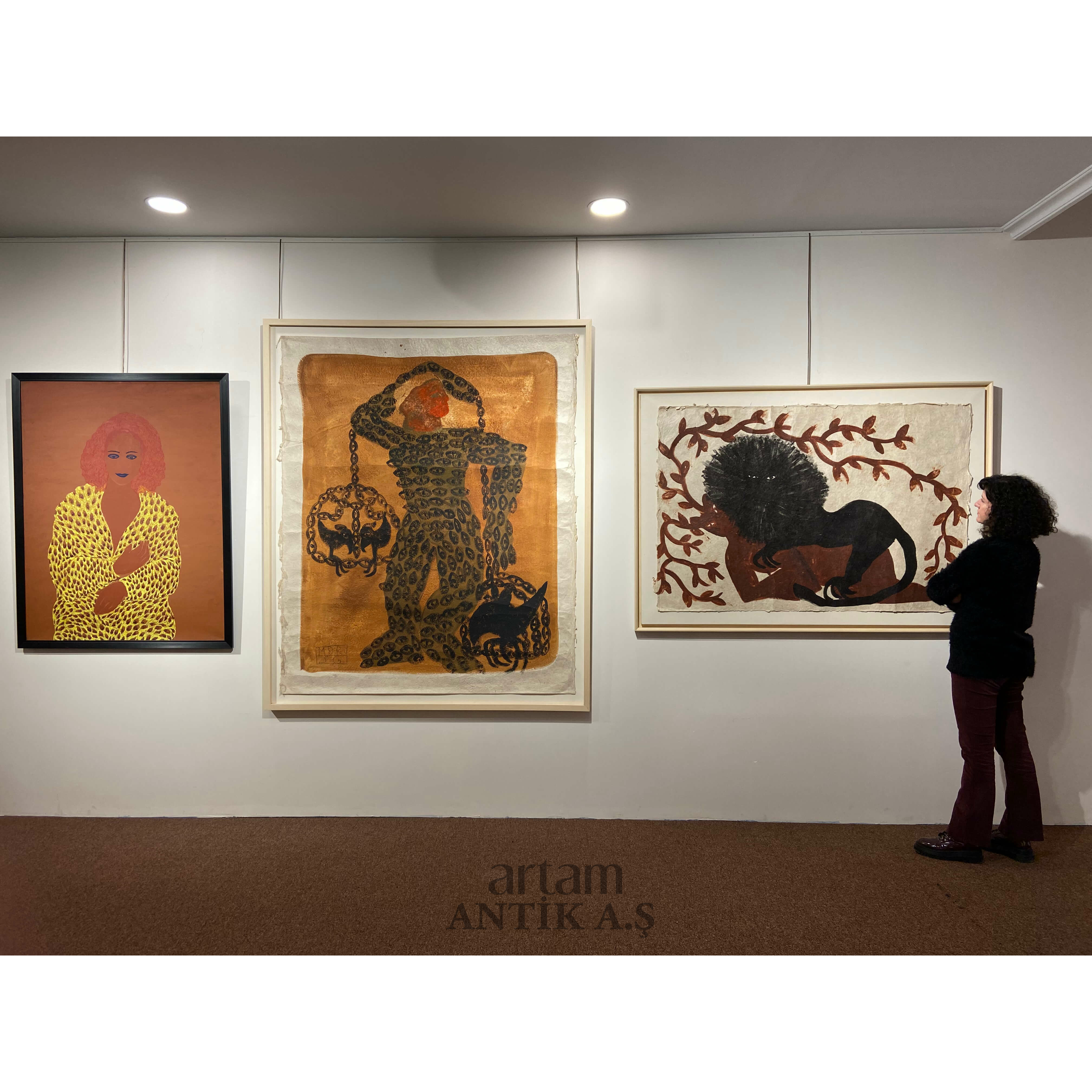 Selma Gürbüz (1960-2021) Figüratif - Artam Antik A.Ş. Müzayede