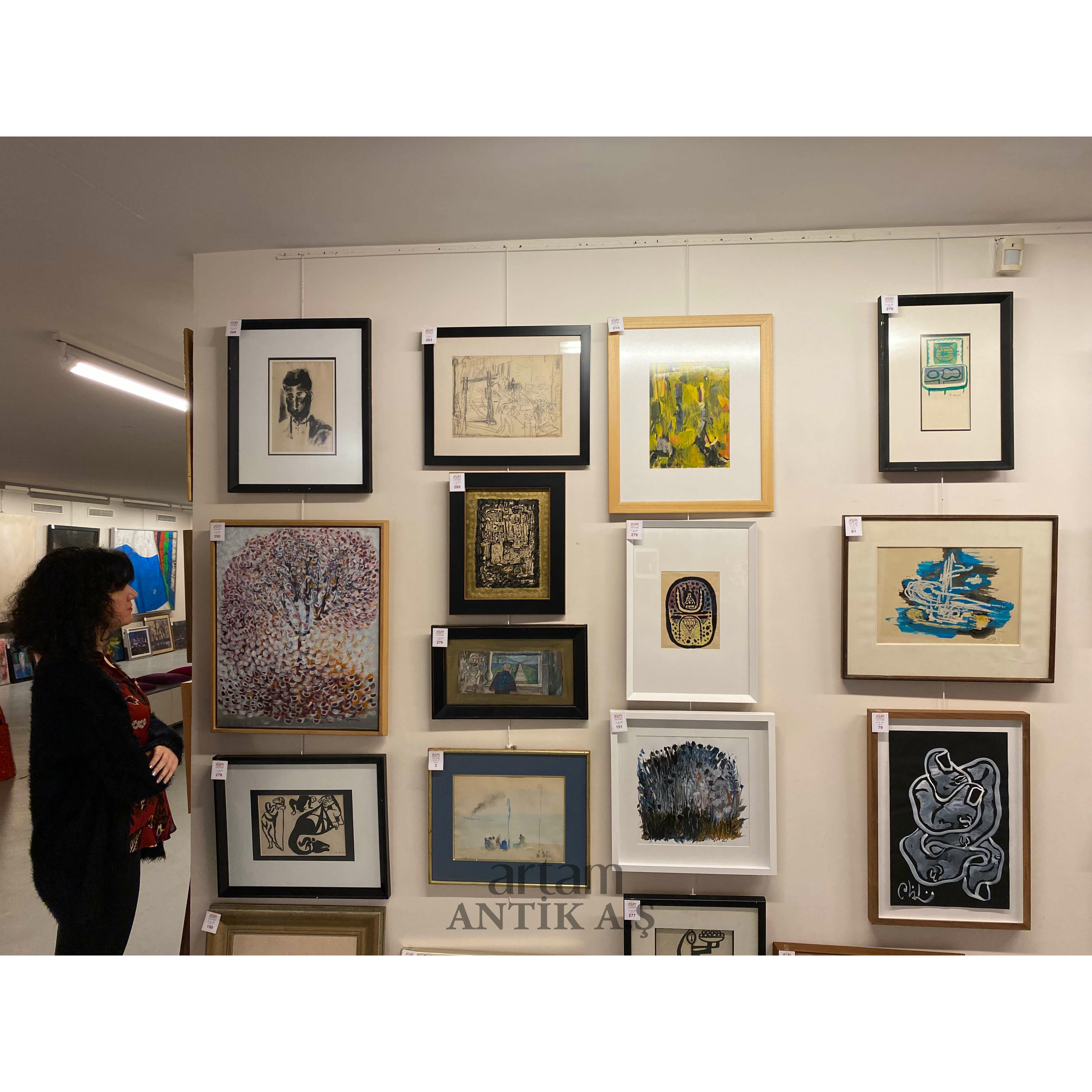 Cihat Burak (1915-1994) Figüratif - Artam Antik A.Ş. Müzayede