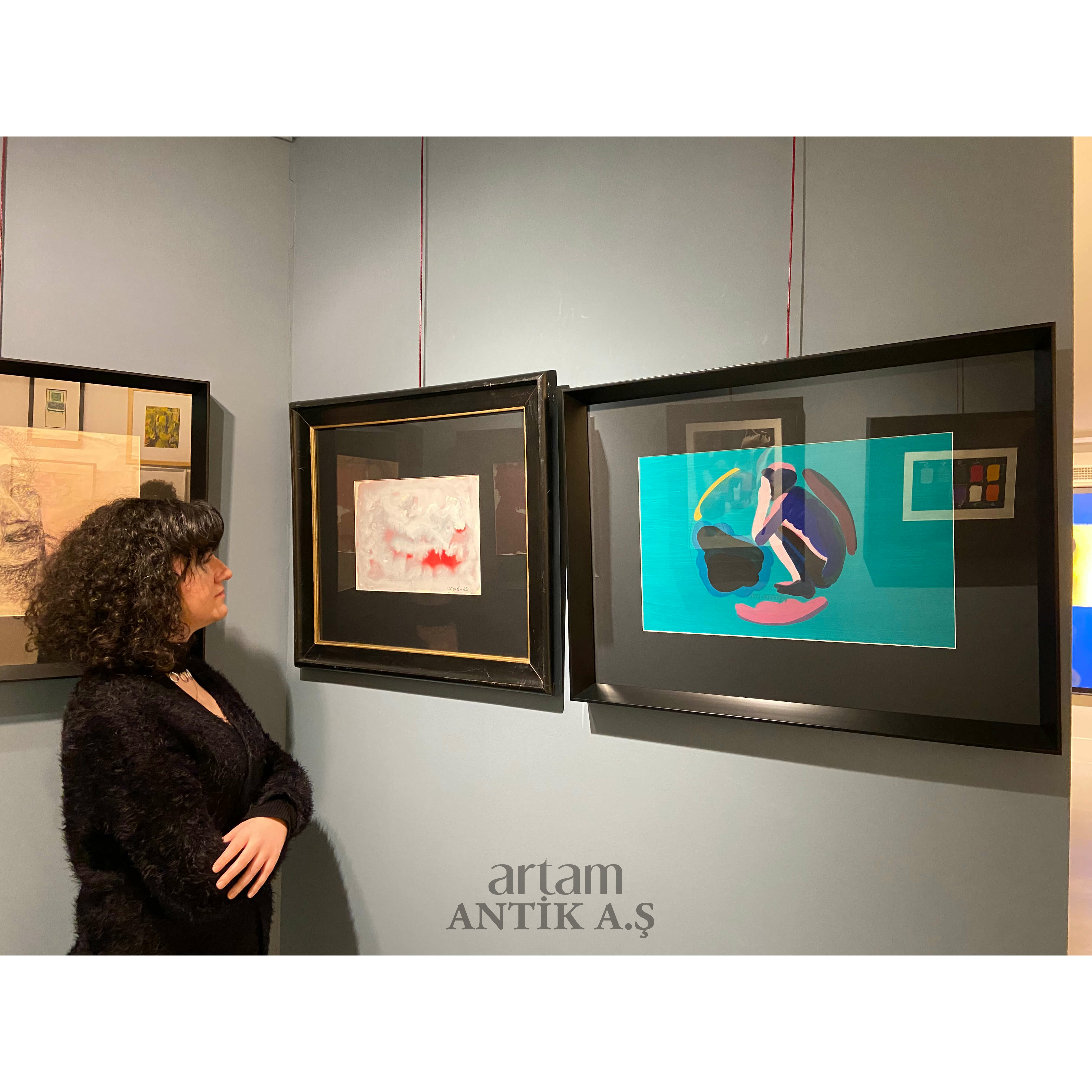 Mustafa Ata (1945) Figüratif - Artam Antik A.Ş. Müzayede