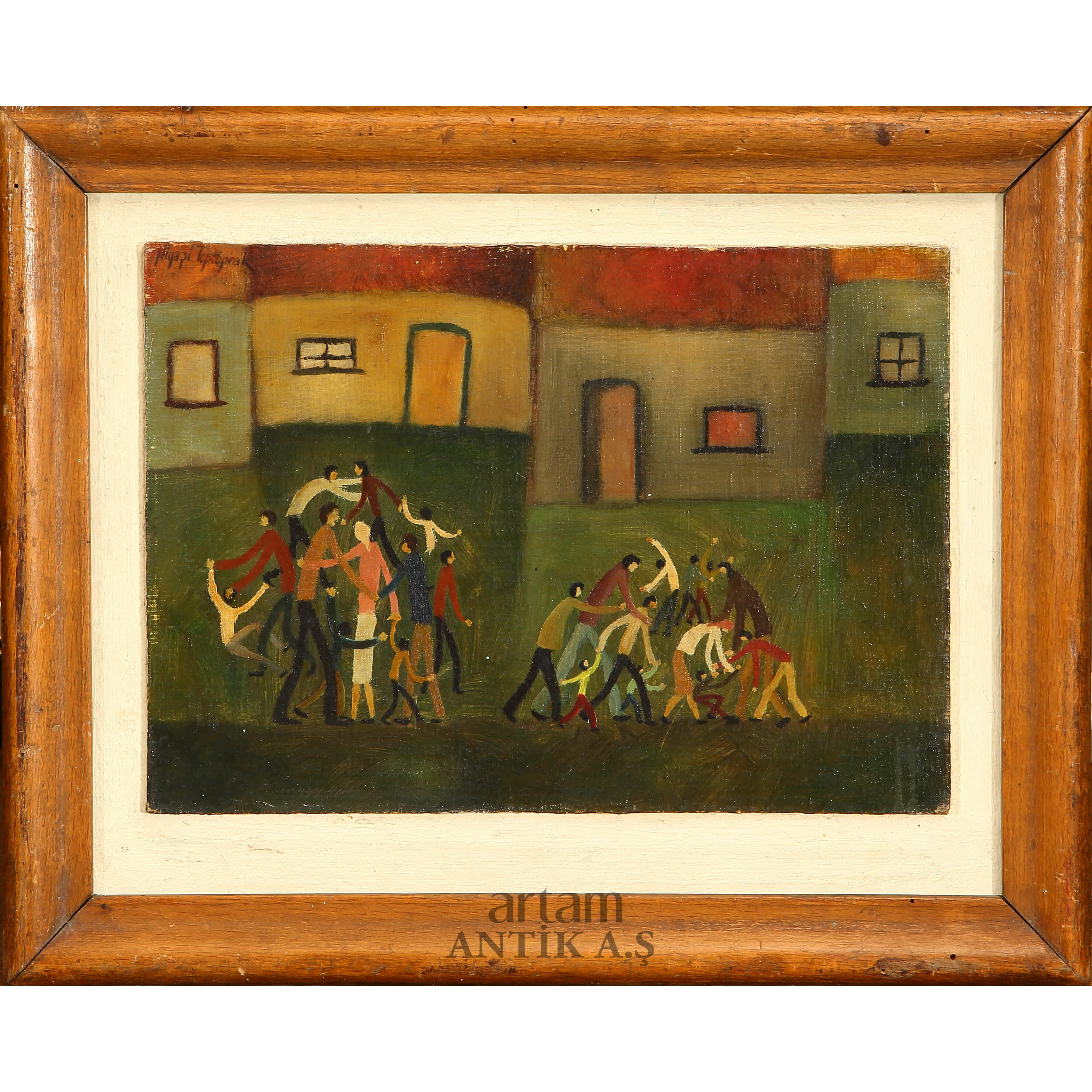 Niyazi Toptoprak (1950) Figüratif - Artam Antik A.Ş. Müzayede