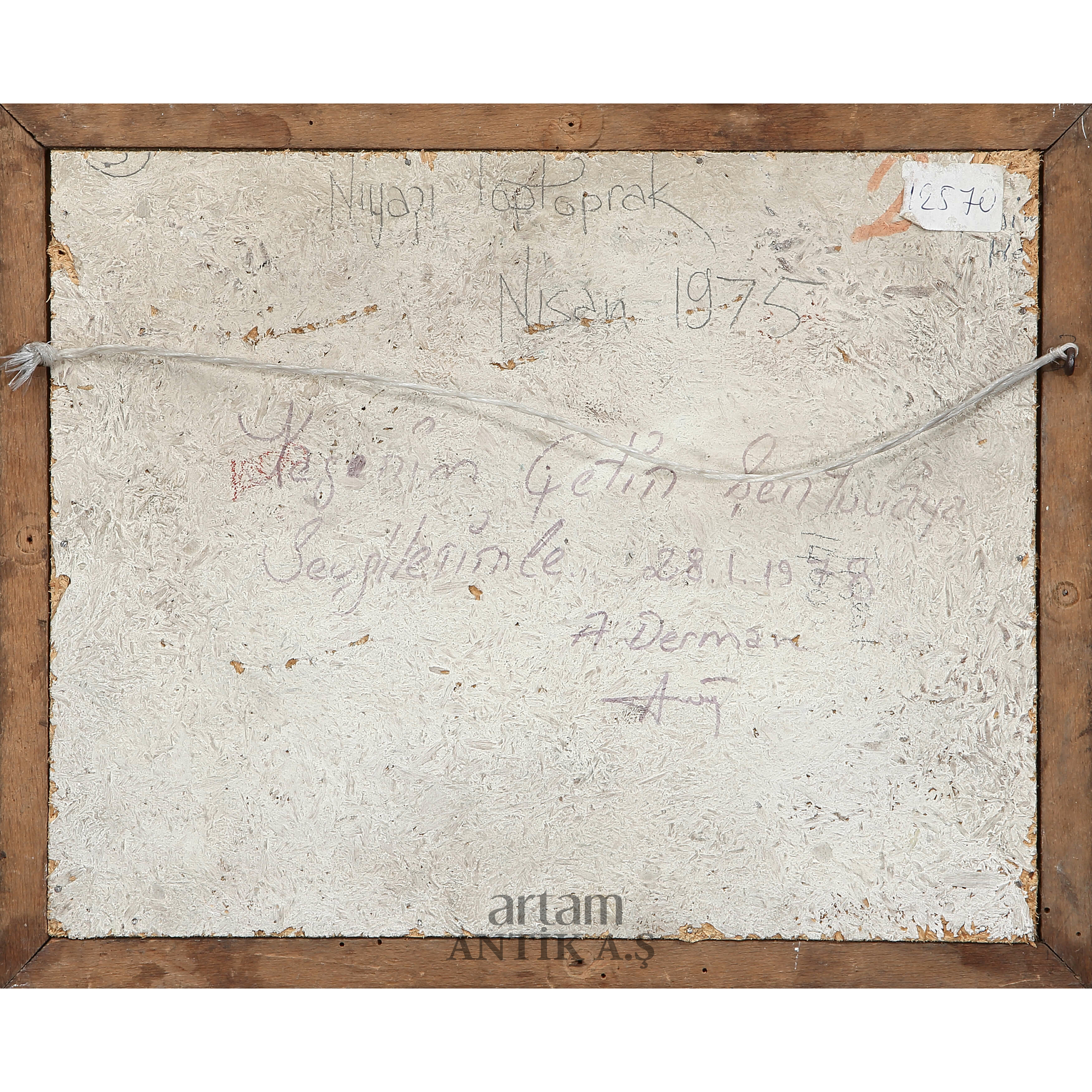 Niyazi Toptoprak (1950) Figüratif - Artam Antik A.Ş. Müzayede