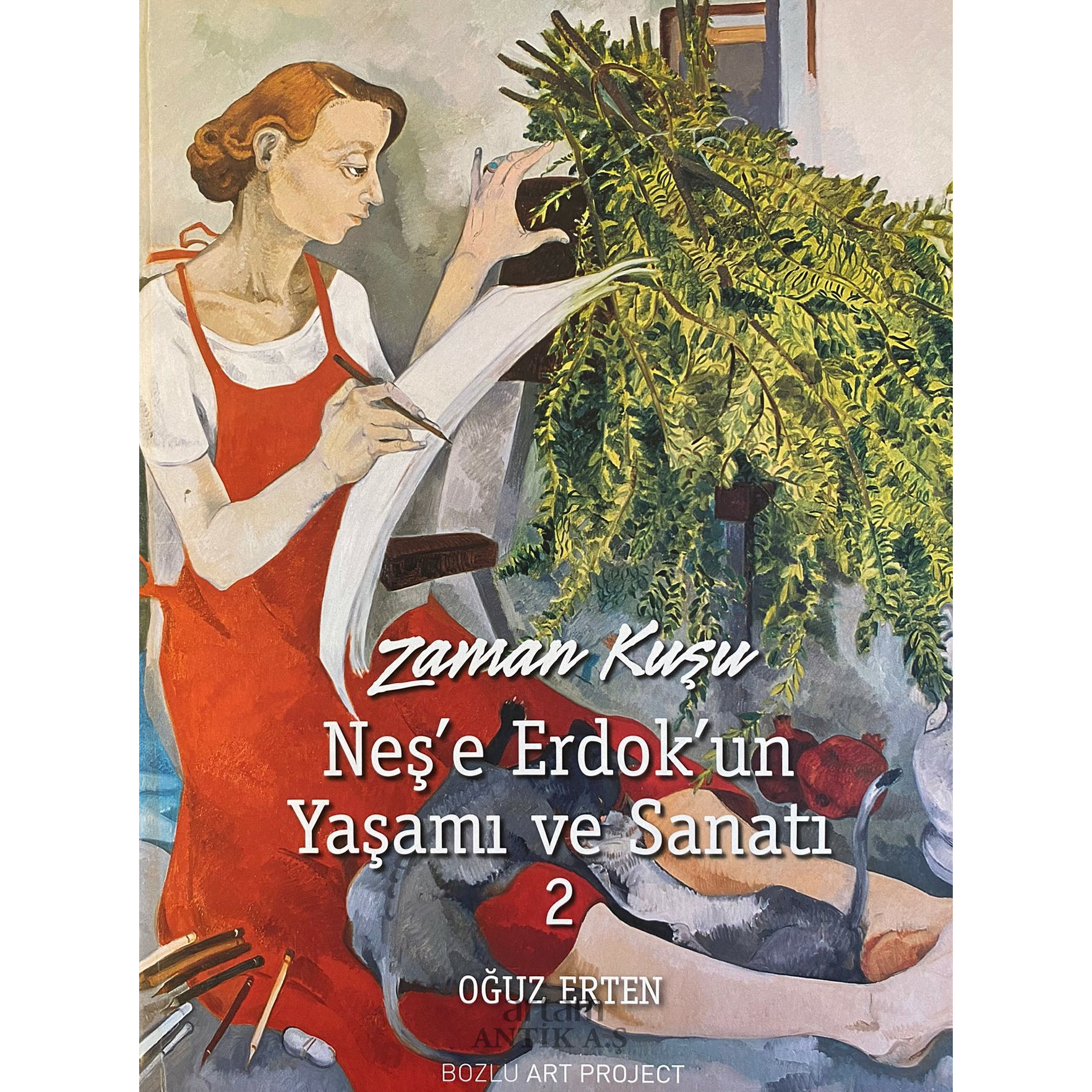 Neş'e Erdok (1940) "Ressam ve Modeli" - Artam Antik A.Ş. Müzayede