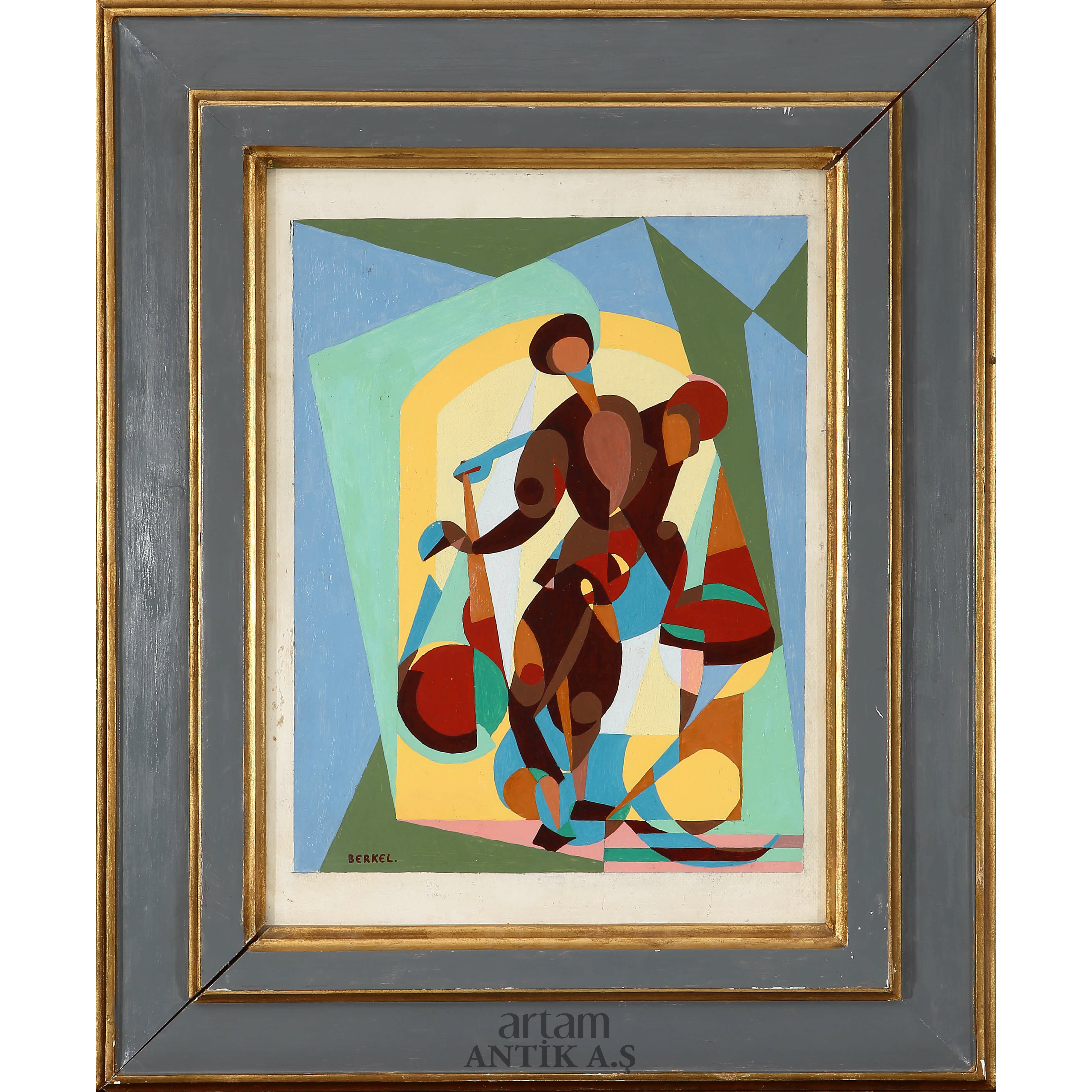 Sabri Berkel (1907-1993) "Yoğurtçu" - Artam Antik A.Ş. Müzayede