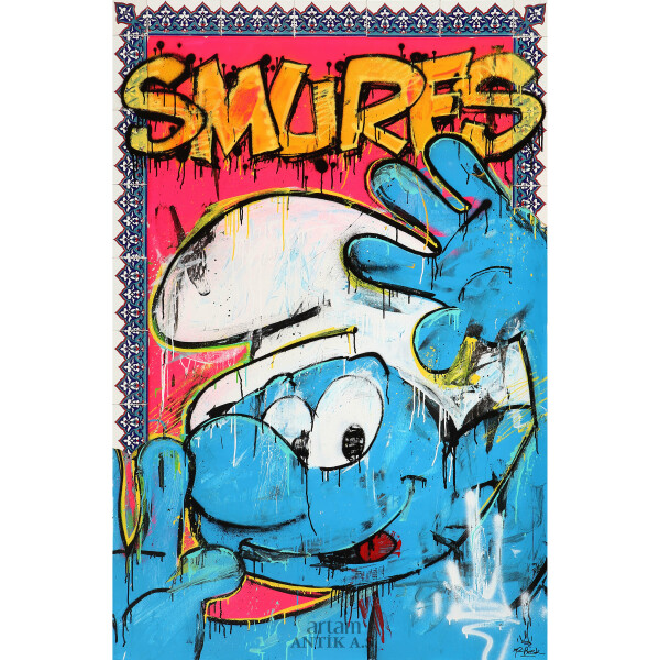 Mr. Besk "Smurfs" - Artam Antik A.Ş. Müzayede