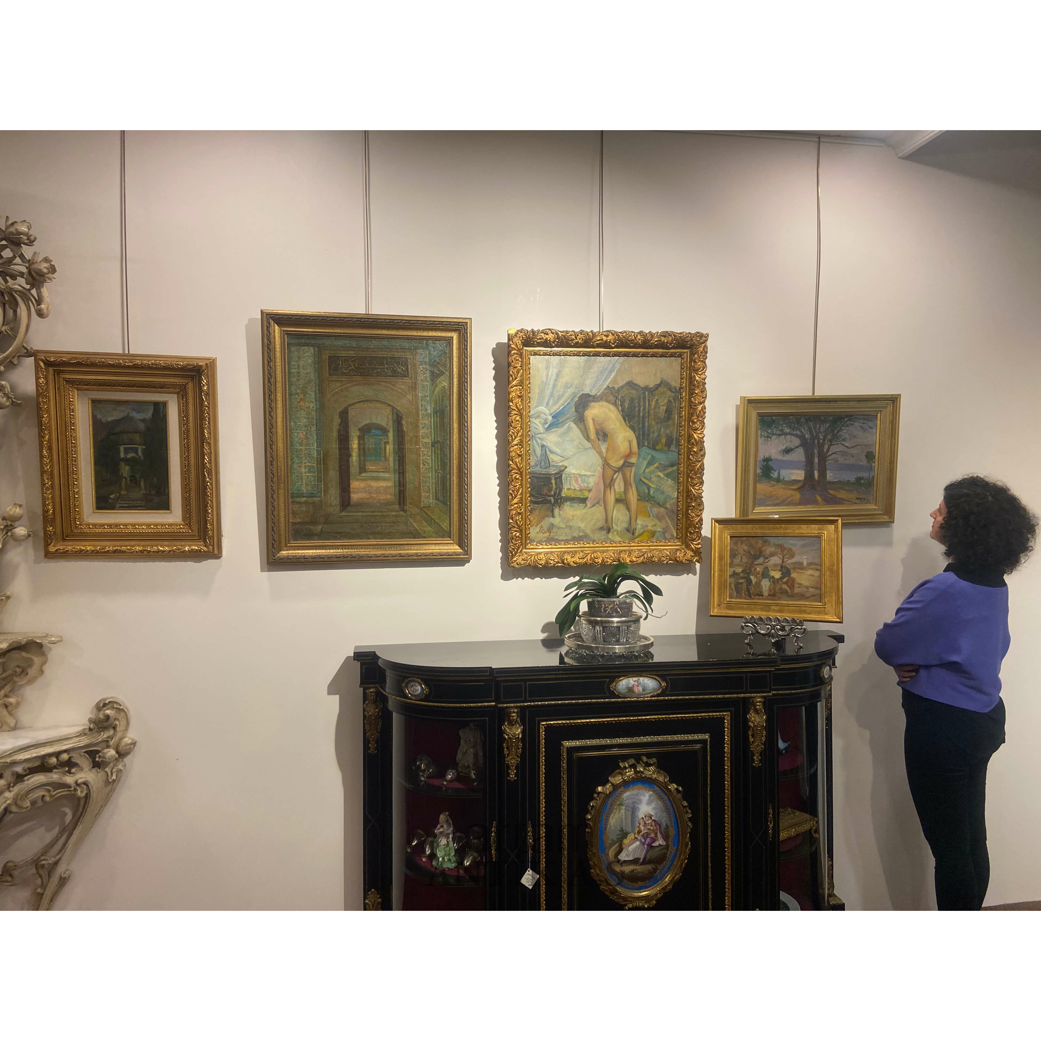 Cevat Erkul (1897-1981) "Aşiyan’dan" - Artam Antik A.Ş. Müzayede