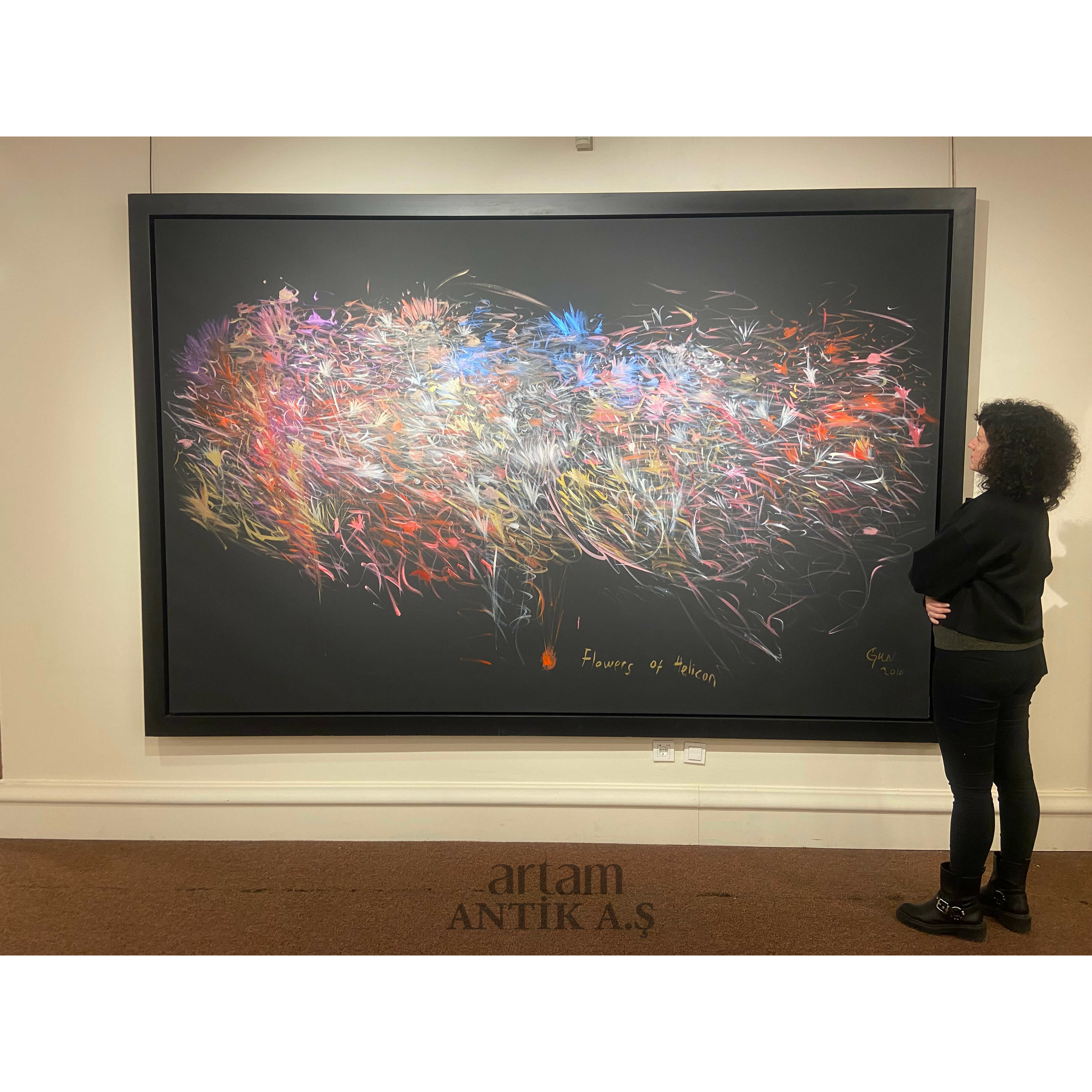 Mehmet Gün (1956-2014) "Flowers of helicon" - Artam Antik A.Ş. Müzayede