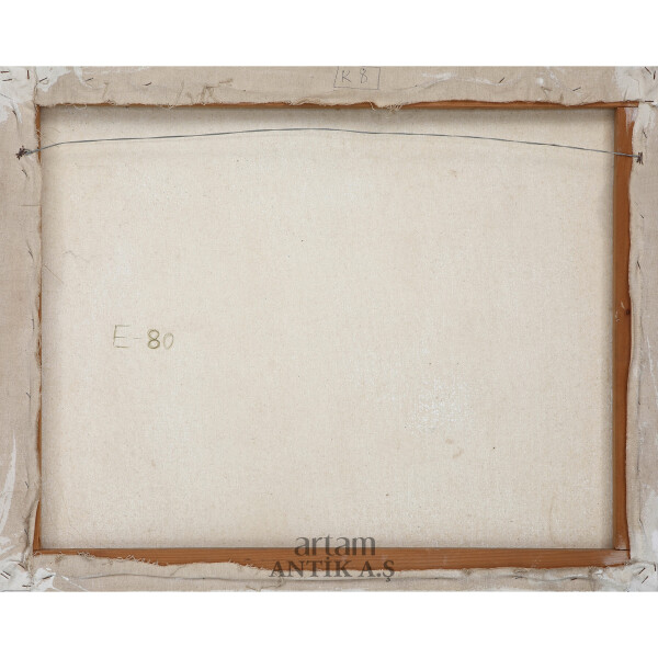 Mustafa Özel (1961) Portre - Artam Antik A.Ş. Müzayede