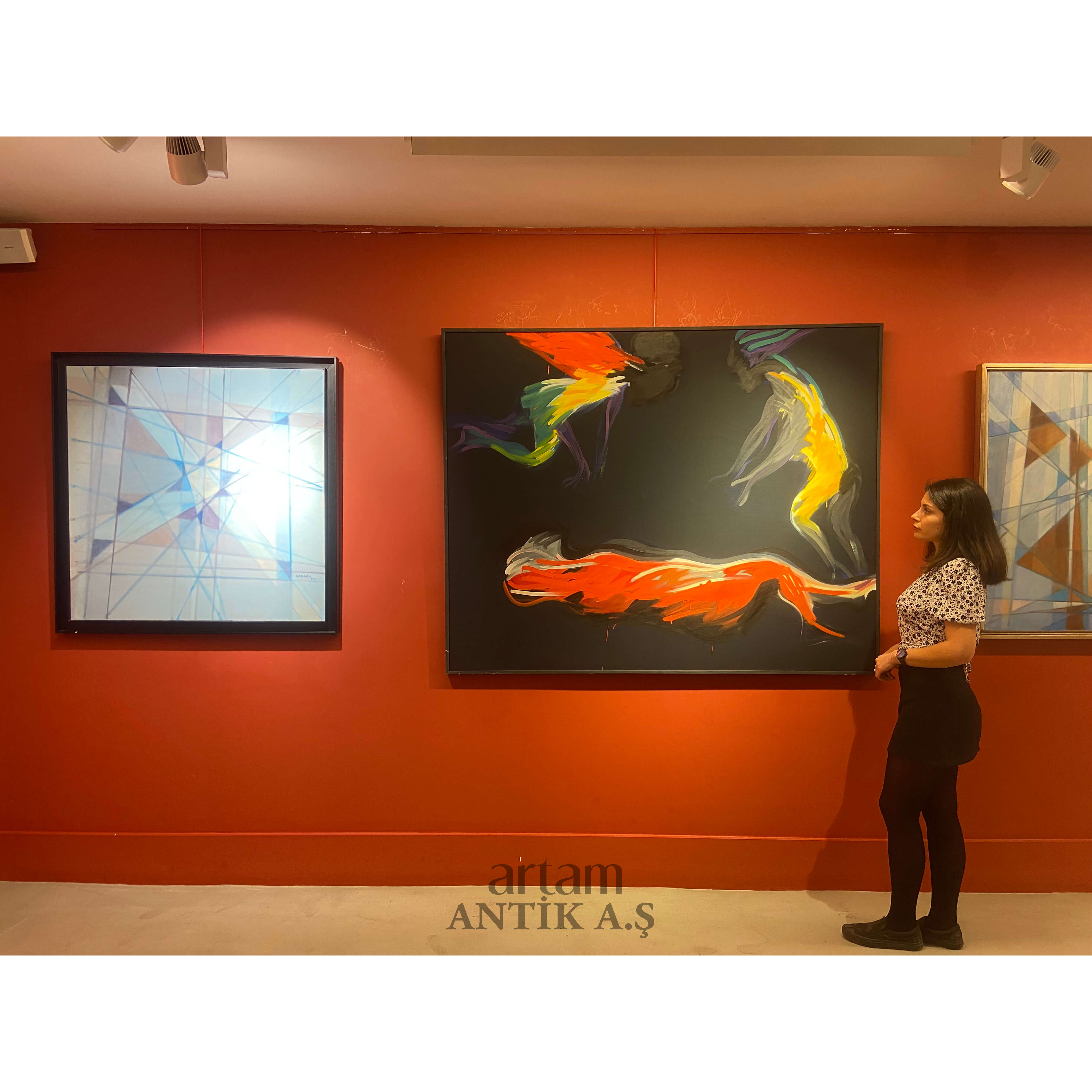 Mustafa Ata (1945) "Değişim" - Artam Antik A.Ş. Müzayede