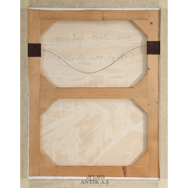 Mustafa Özel (1961) Peyzaj - Artam Antik A.Ş. Müzayede