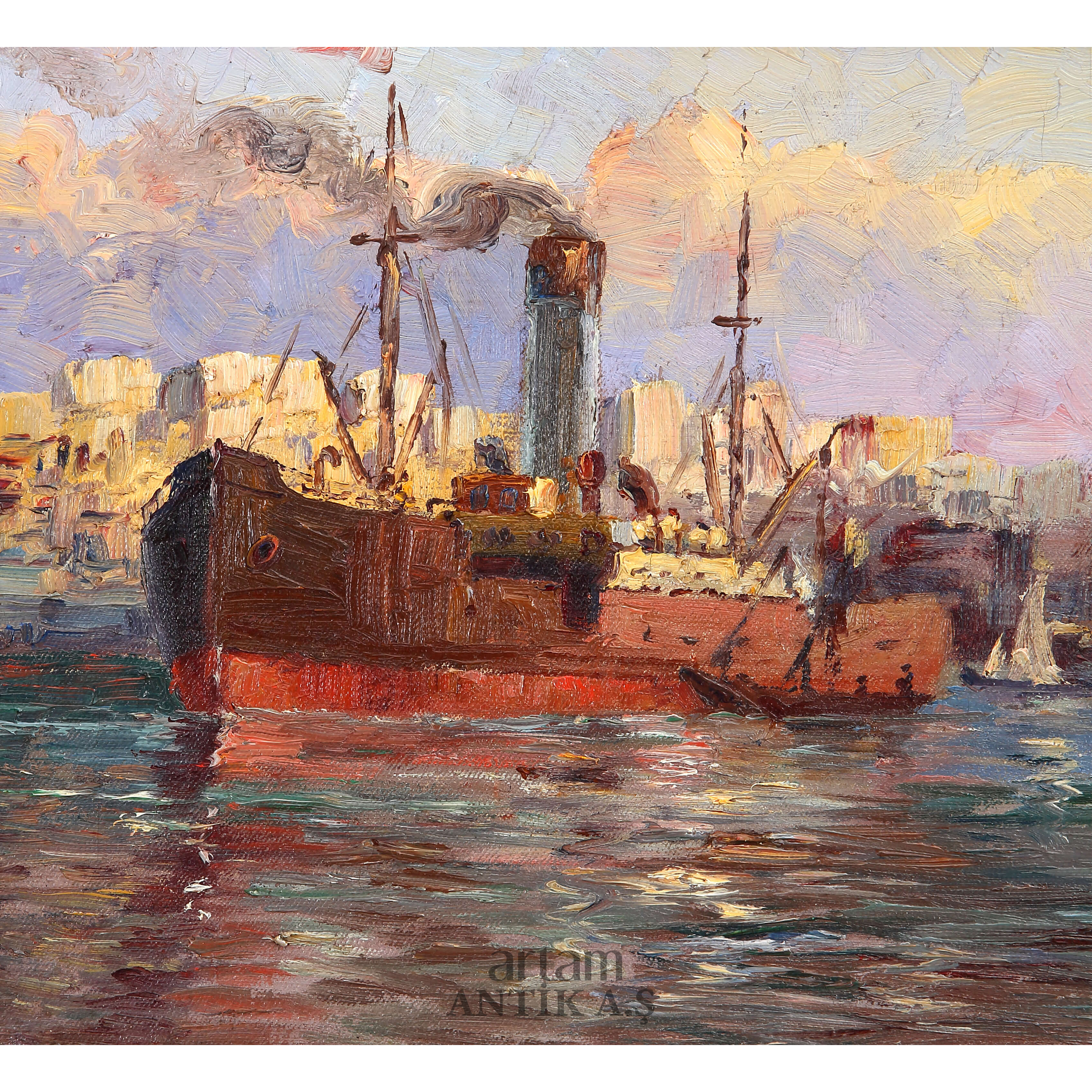 Şevket Dağ (1876-1944) Peyzaj - Artam Antik A.Ş. Müzayede