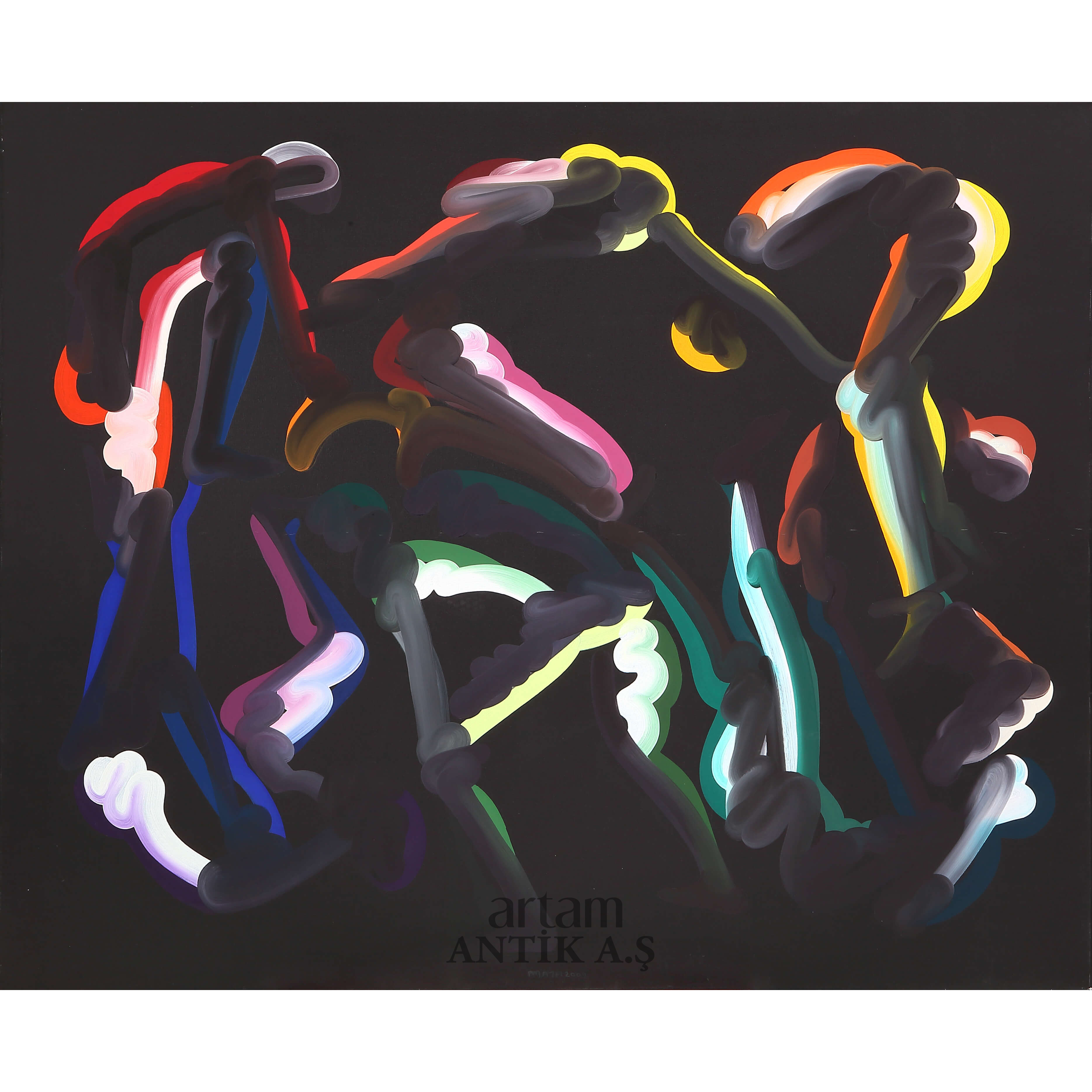 Mustafa Ata (1945) Figüratif - Artam Antik A.Ş. Müzayede