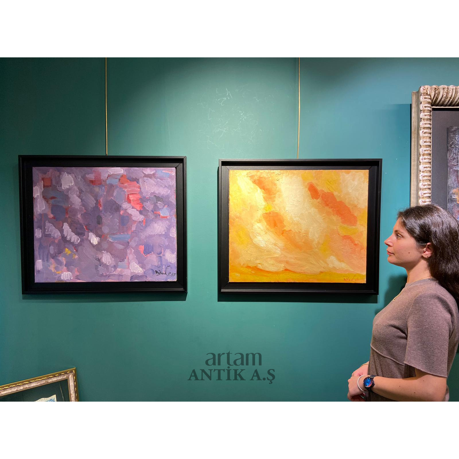 Nejad Melih Devrim (1923-1995) "Ciel Anglais" - Artam Antik A.Ş. Müzayede