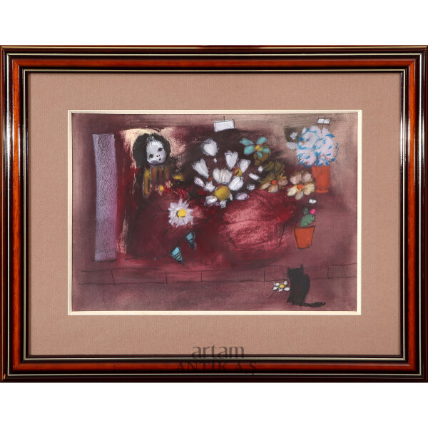 Tuncay Betil (1938-1988) Figüratif - Artam Antik A.Ş. Müzayede