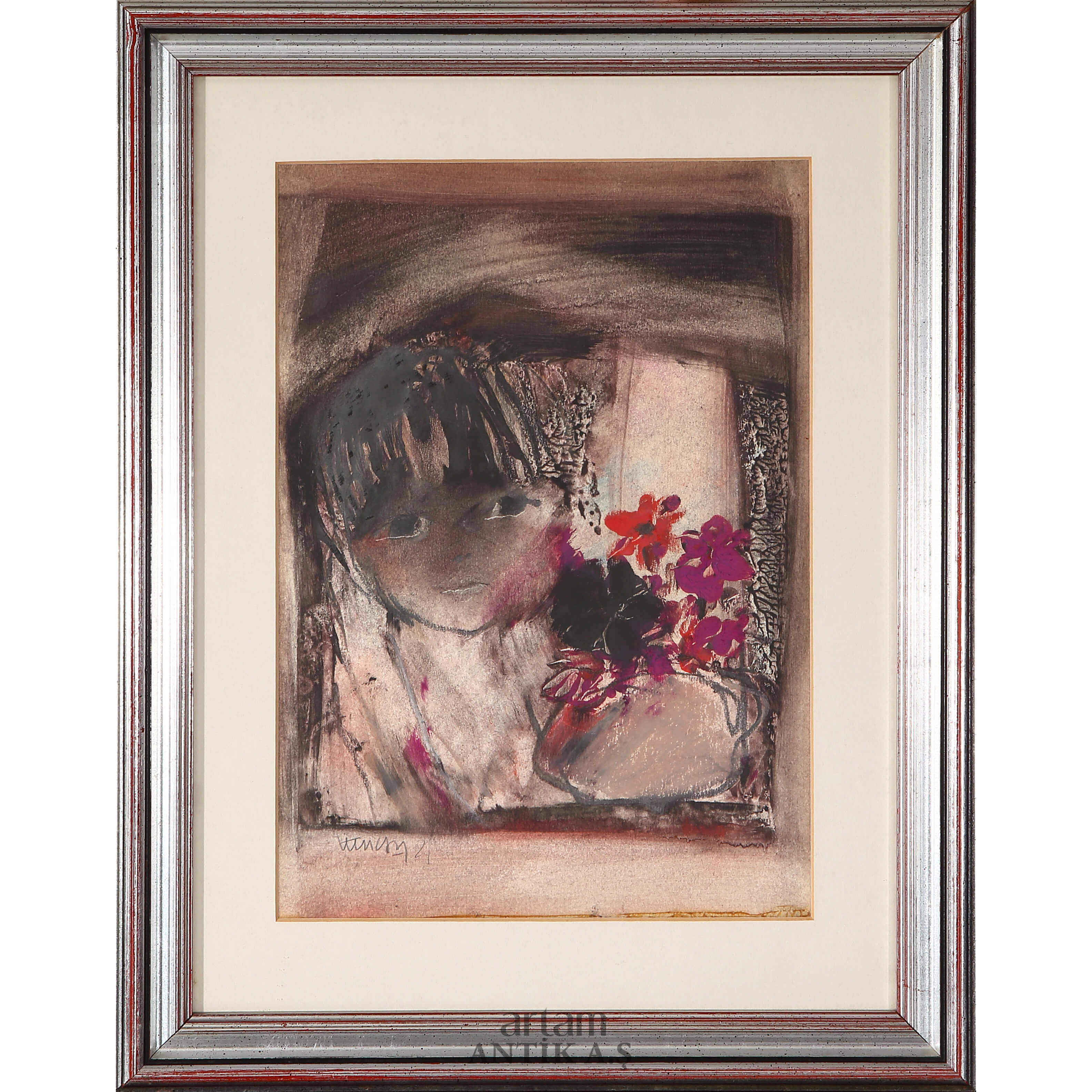 Tuncay Betil (1938-1988) Figüratif - Artam Antik A.Ş. Müzayede